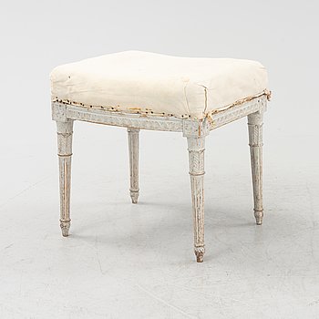A gustavian stool by Johan Hammarström (Stockholm 1794-1812), from ...