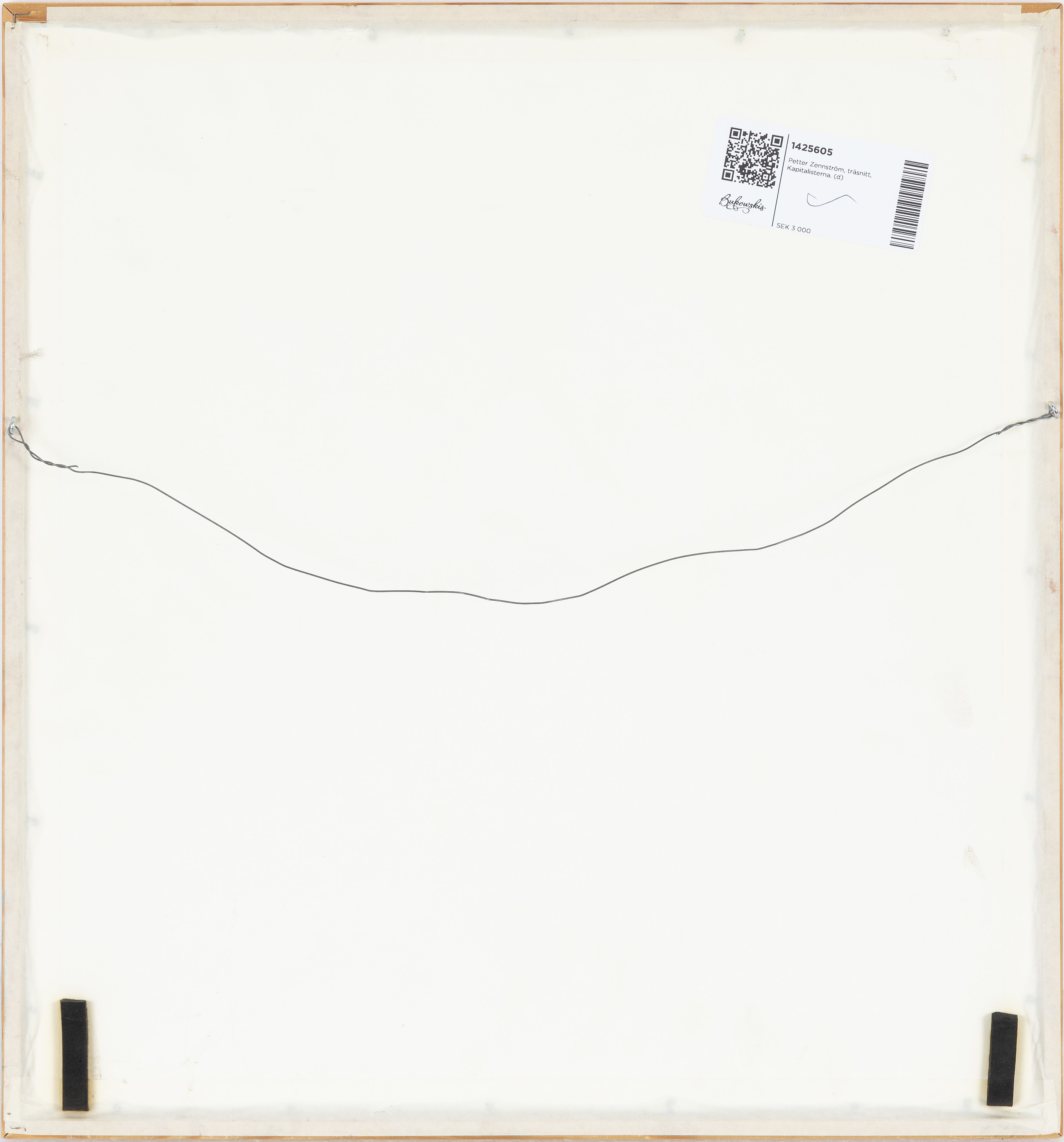Petter Zennström, wood cut, 1977, signed. - Bukowskis