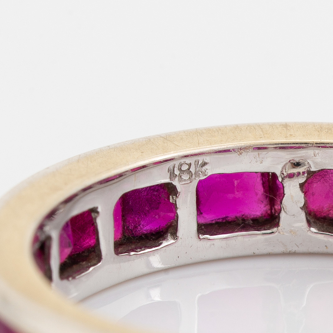 Ruby eternity ring. - Bukowskis