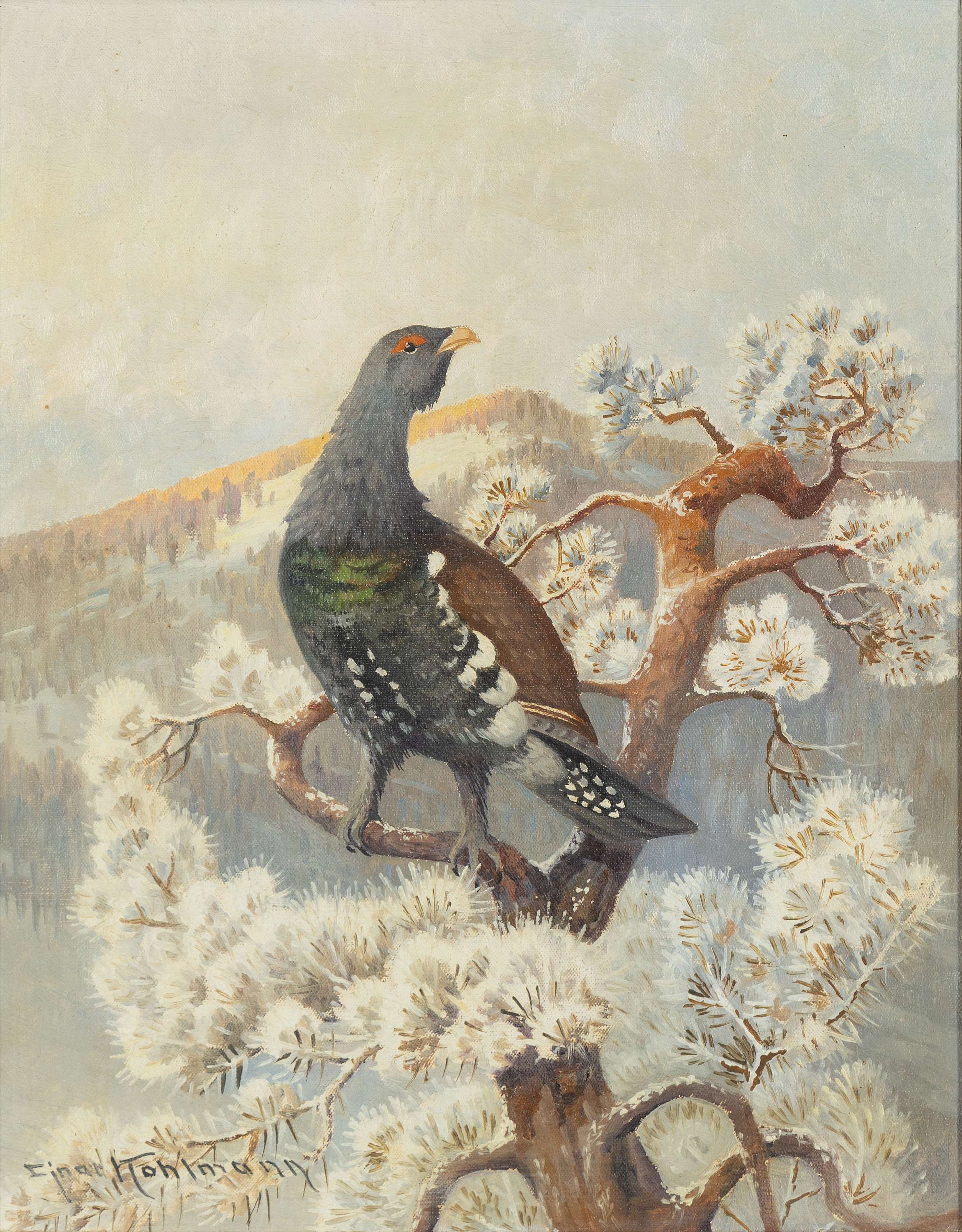 Ejnar Kohlmann, oil on canvas, signed. - Bukowskis