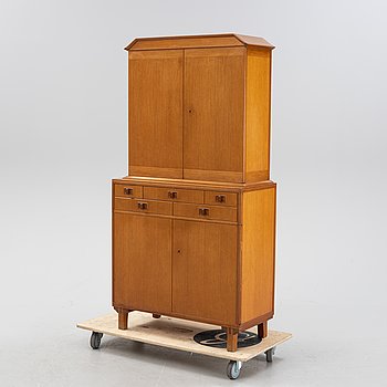 Carl Malmsten, a 'Mittens Rike' mahogany veneered cabinet, Åfors ...