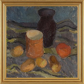 Nils Nilsson, oil on canvas, signed verso. - Bukowskis