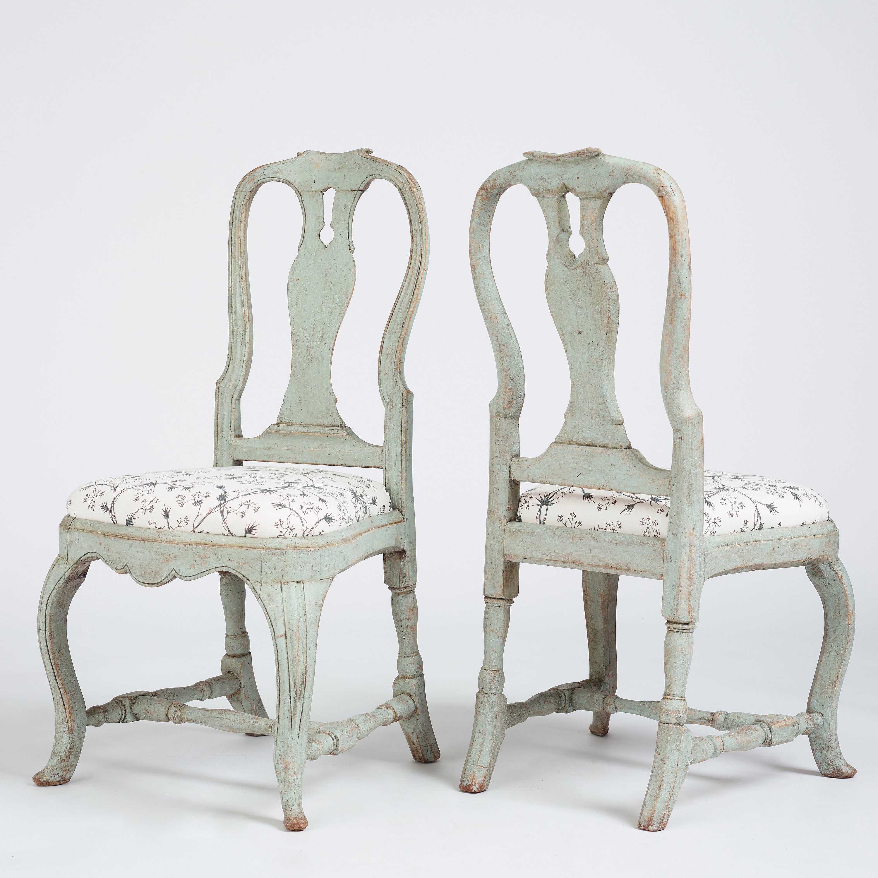 A set of eight Swedish Rococo chairs. - Bukowskis
