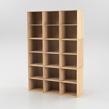 Mogens Koch, hyllsystem, model B98, 9 moduler, FDB möbler, Danmark ...