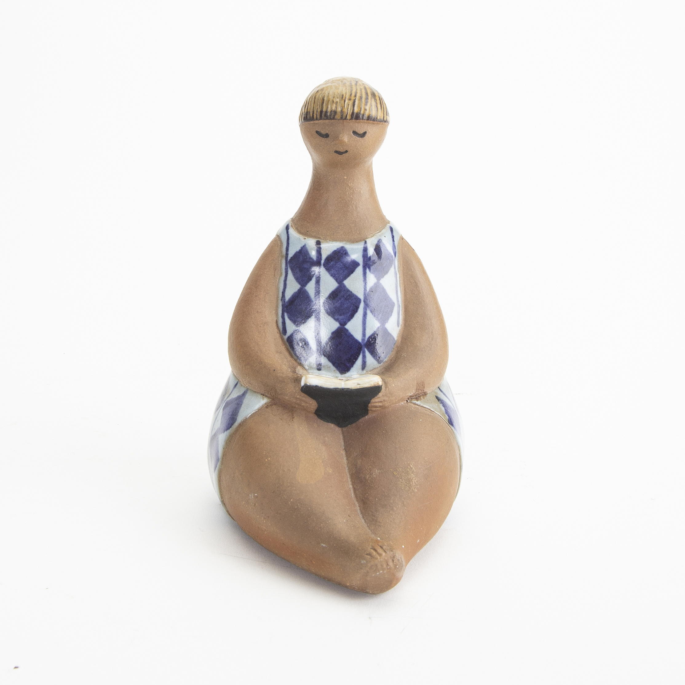 A Lisa Larson glazed stoneware figurine from Gustavsberg. - Bukowskis
