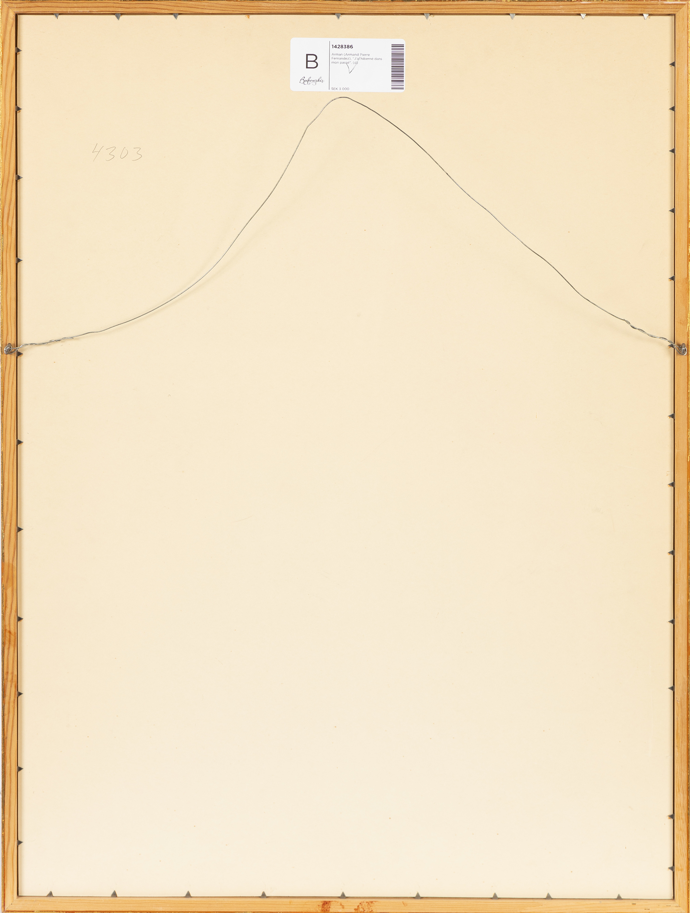 Arman (Armand Pierre Fernandez), lithograph in colours, 1970, signed ...