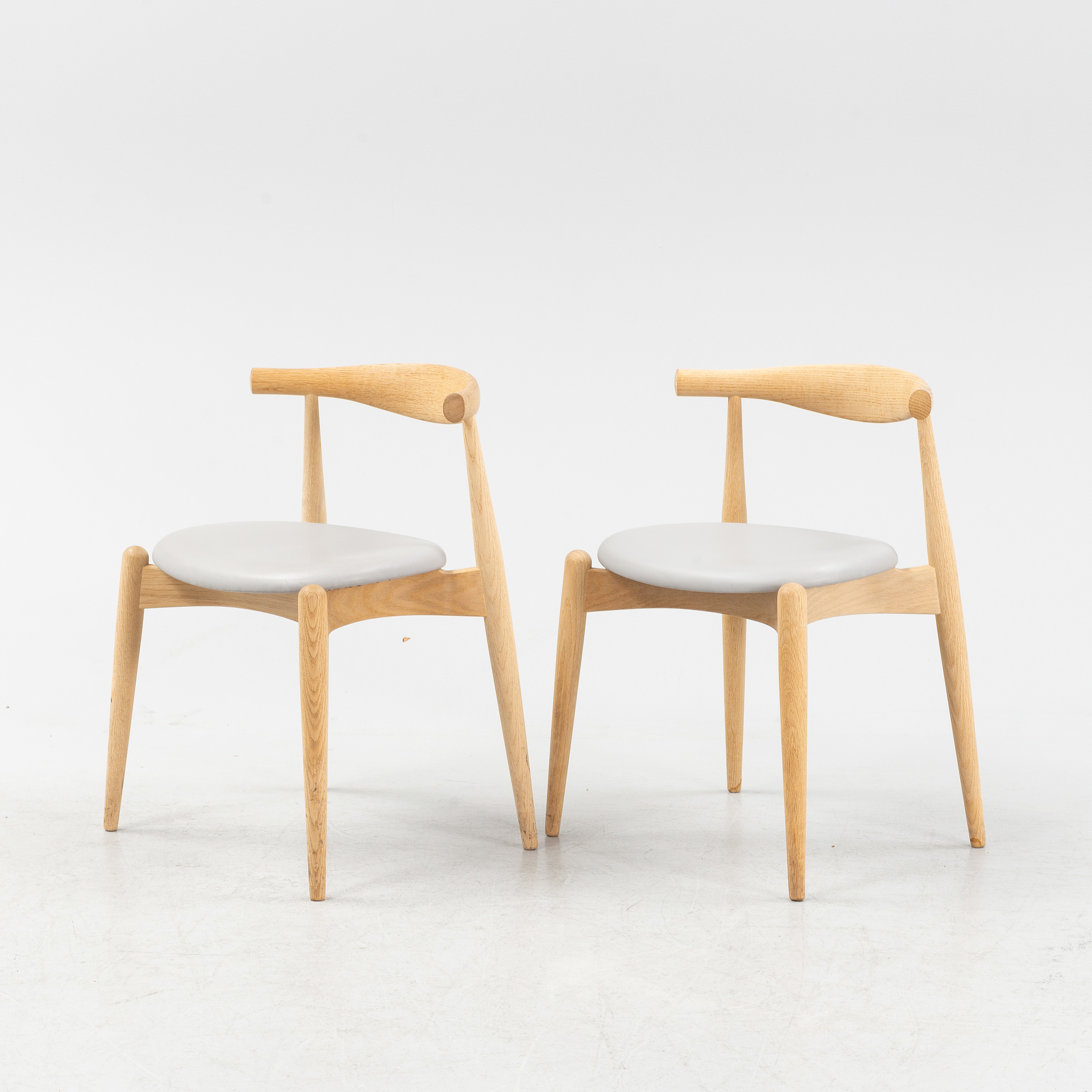 Hans J Wegner, stolar 6 st, modell CH20, Carl Hansen & son, formgivna ...