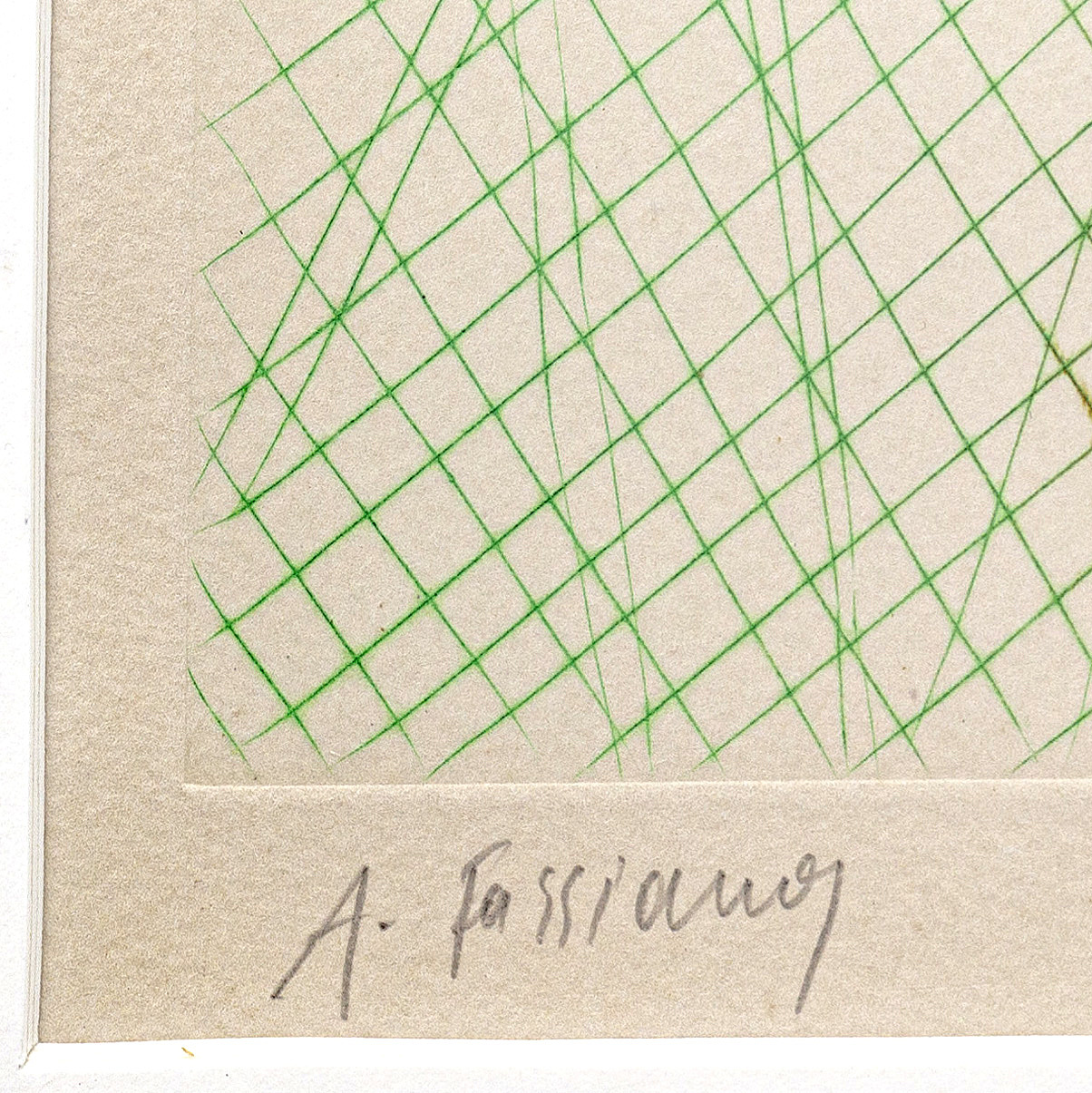 Alexandre Fassianos, etching signed and numbered 77/200. - Bukowskis