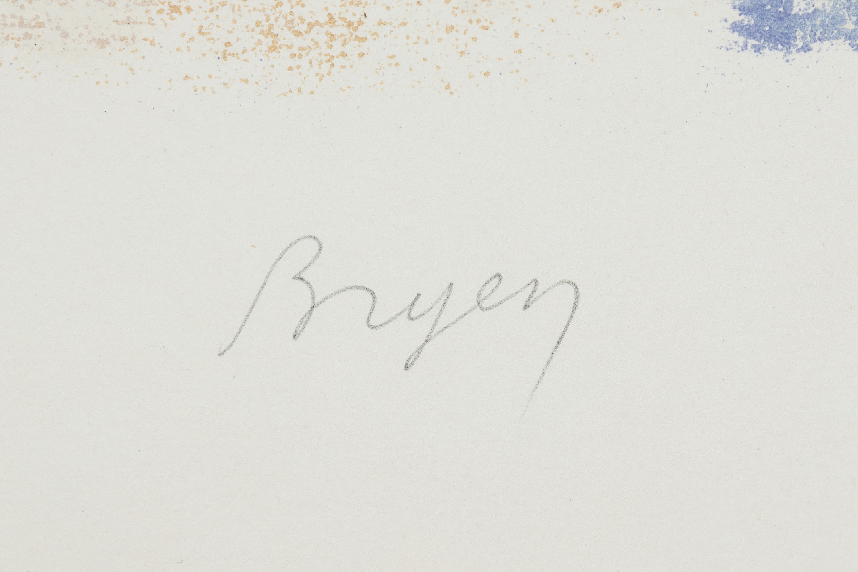 Camille Bryen, lithograph in colours, signed and numbered 19/100 ...