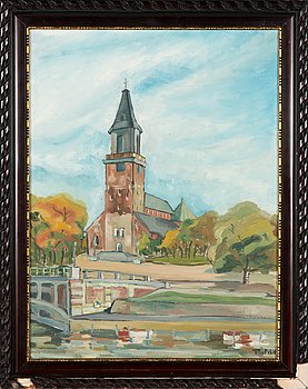 Tuulikki Pietilä, olja på duk, signerad. - Bukowskis