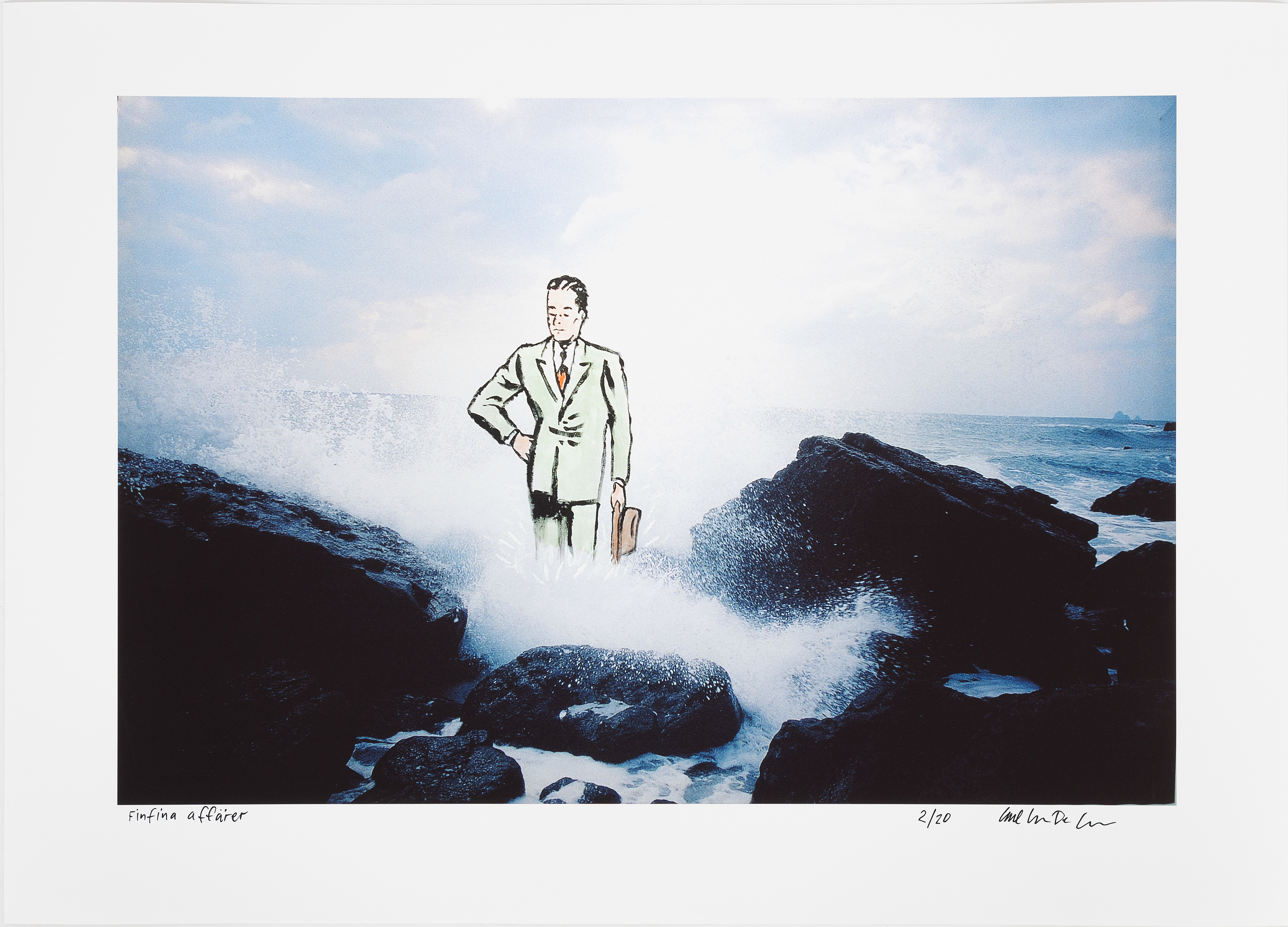 Carl Johan De Geer, pigment print, signerad 2/20. - Bukowskis