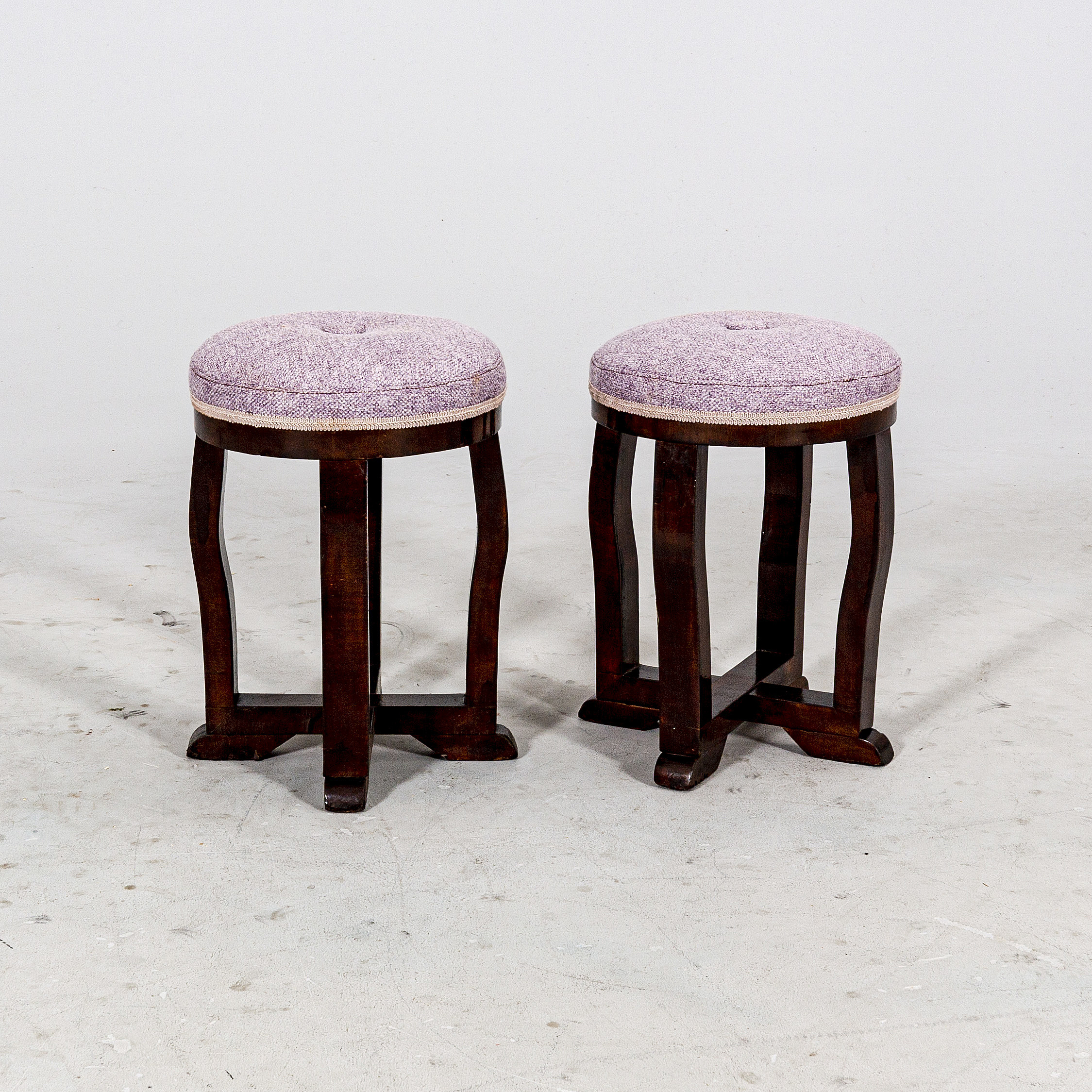 Pallar ett par Art Deco 1900-talets första hälft. - Bukowskis