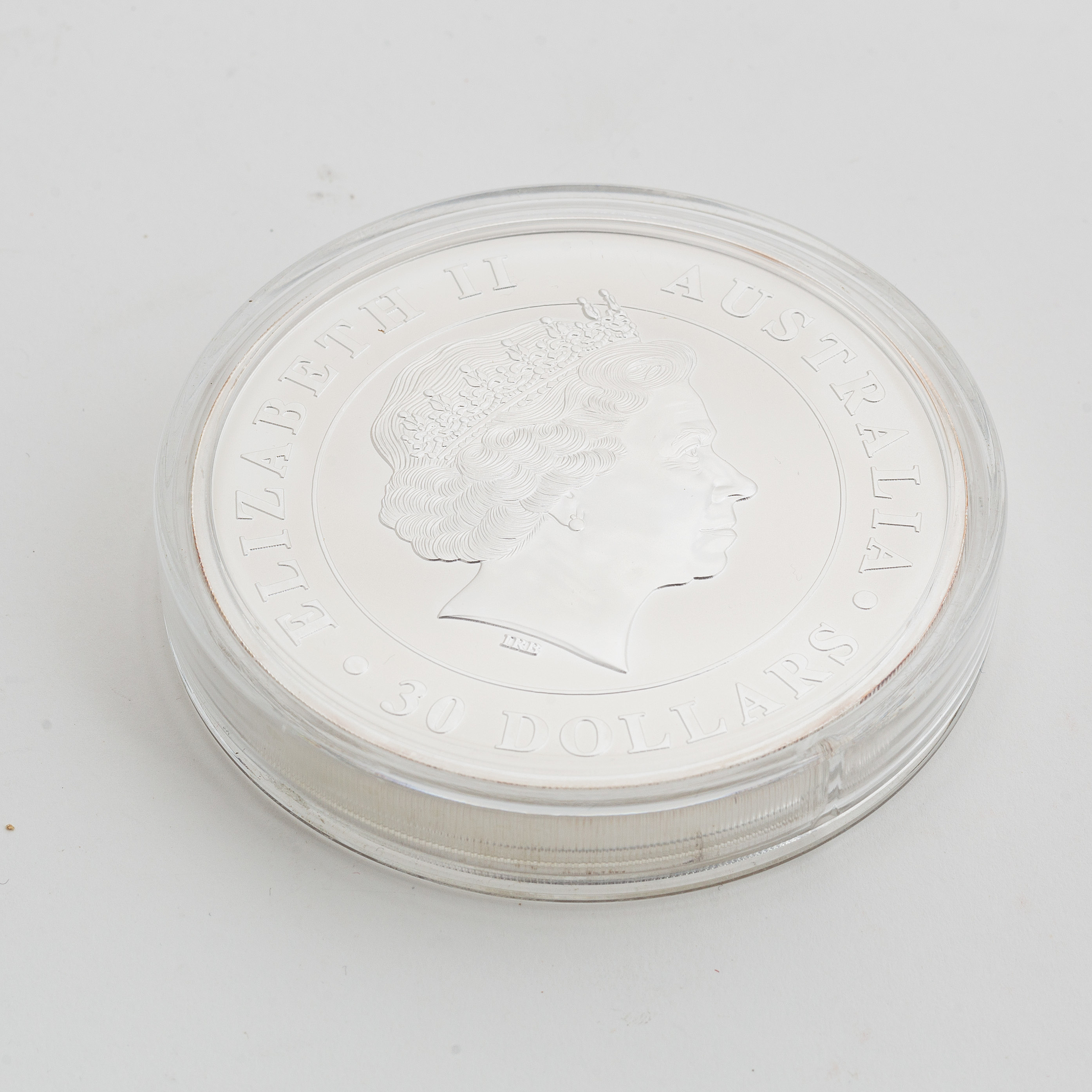 Mynt, 30 dollars, silver 999, Australien 2011. Vikt 1 kg. - Bukowskis