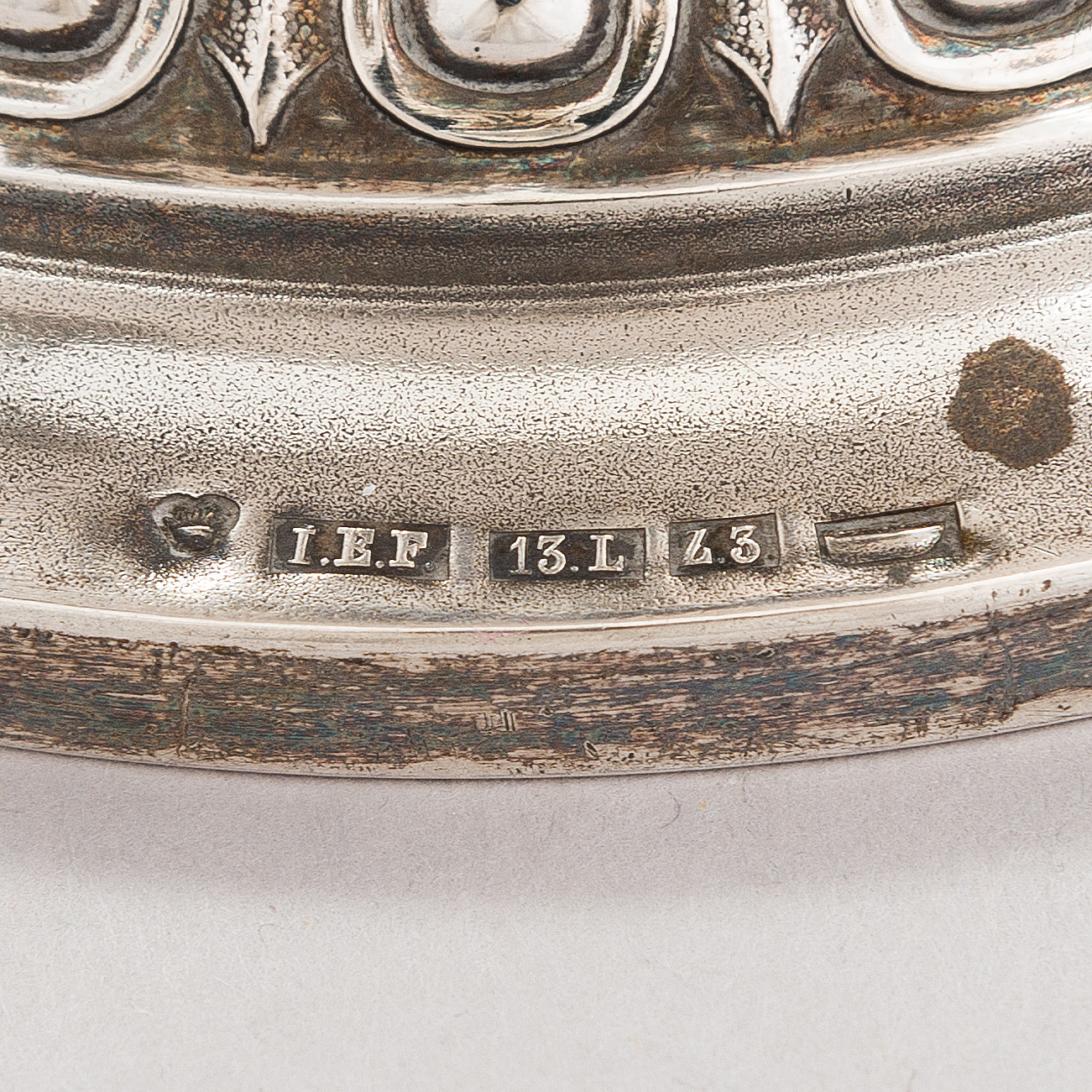 Johan Edvard Fagerroos, a late 19th-century footed silver bowl ...