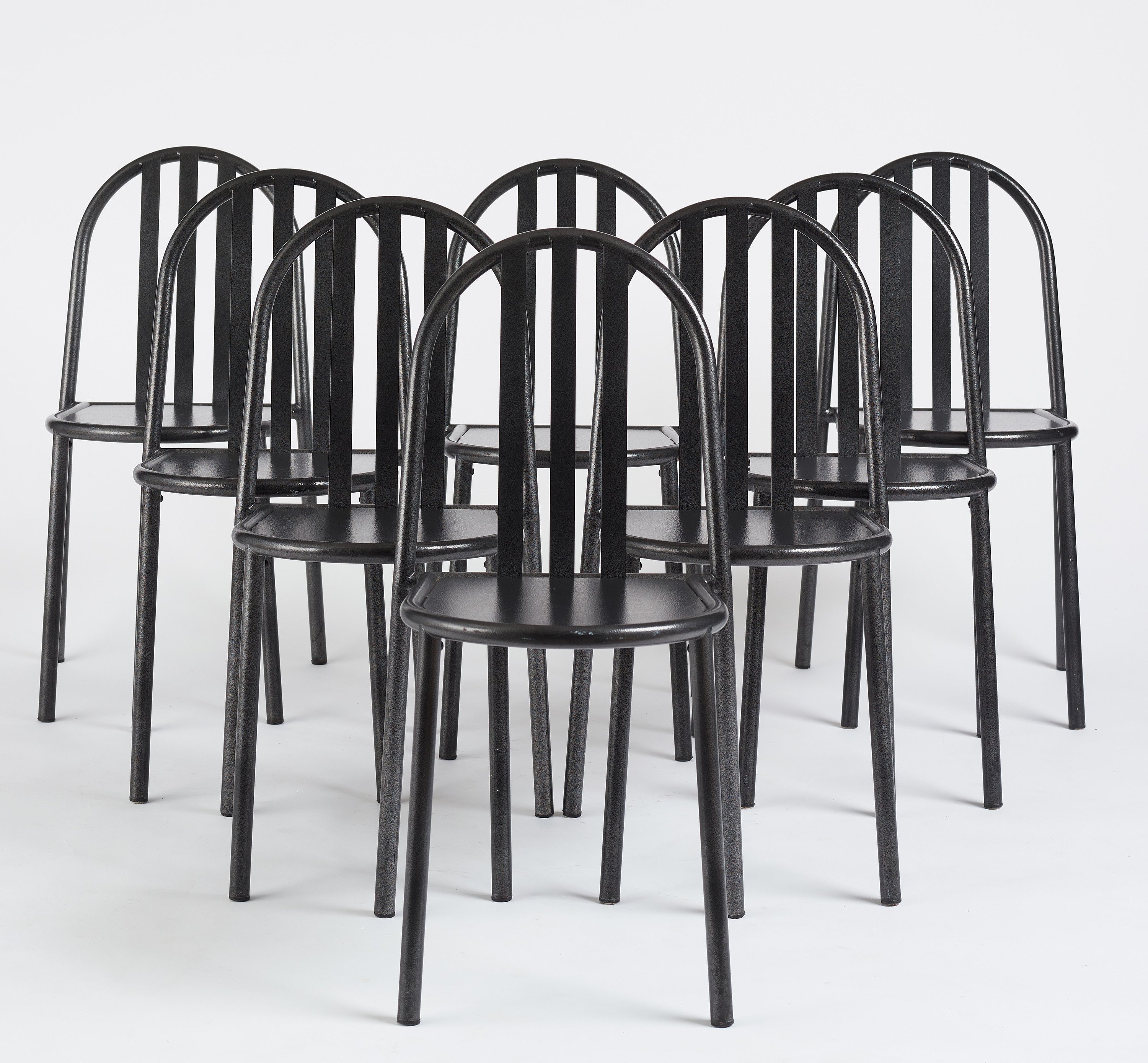 Robert Mallet-Stevens, a set of eight chairs, model '222', edition ...