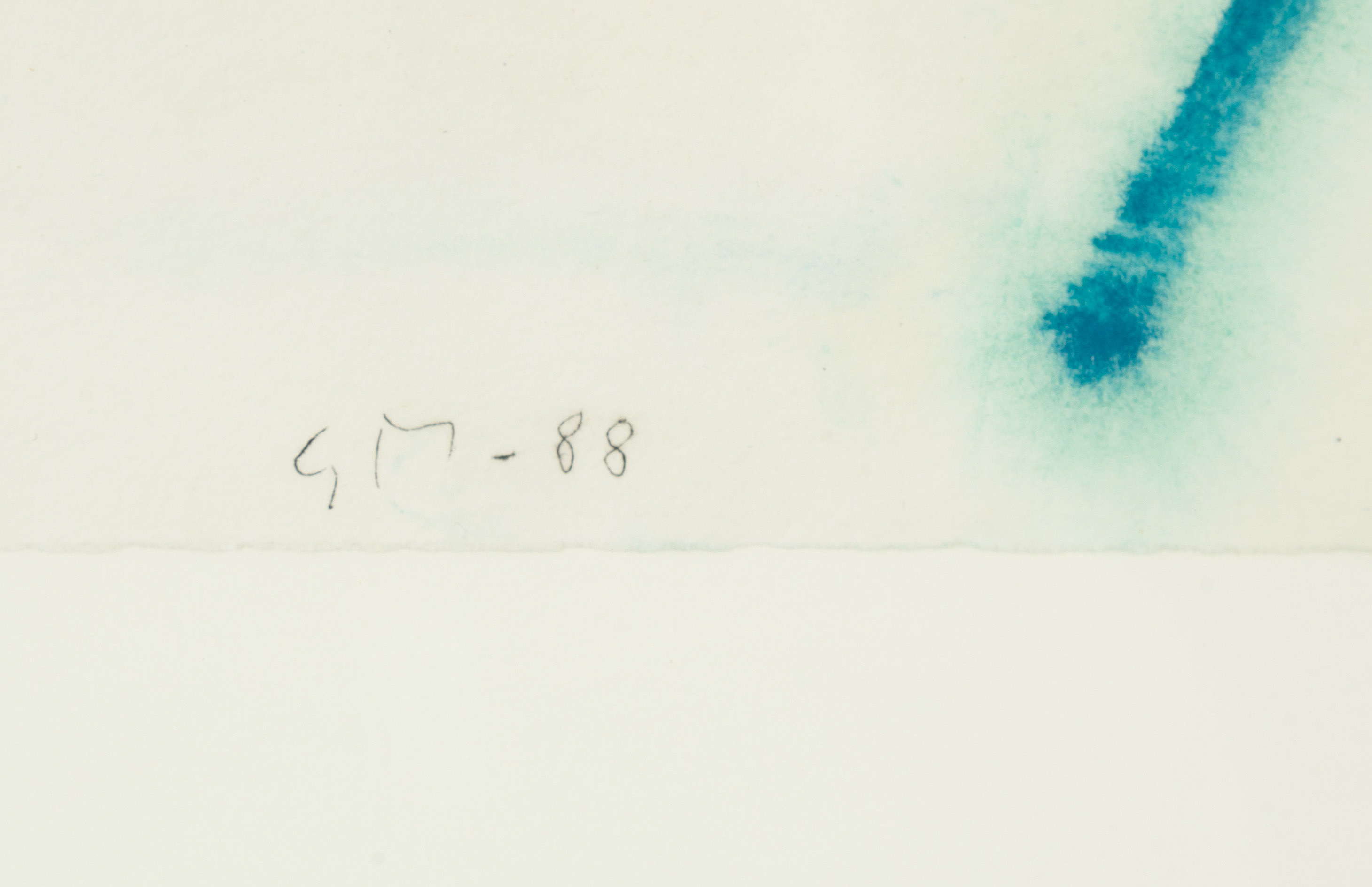 Gert Marcus, akvarell, signerad och daterad -88. - Bukowskis