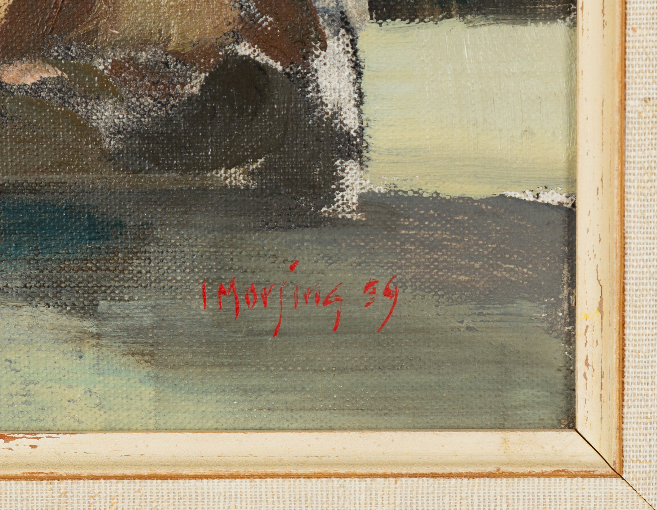 Ivar Morsing, oil on canvas/panel, signed and dated -59. - Bukowskis