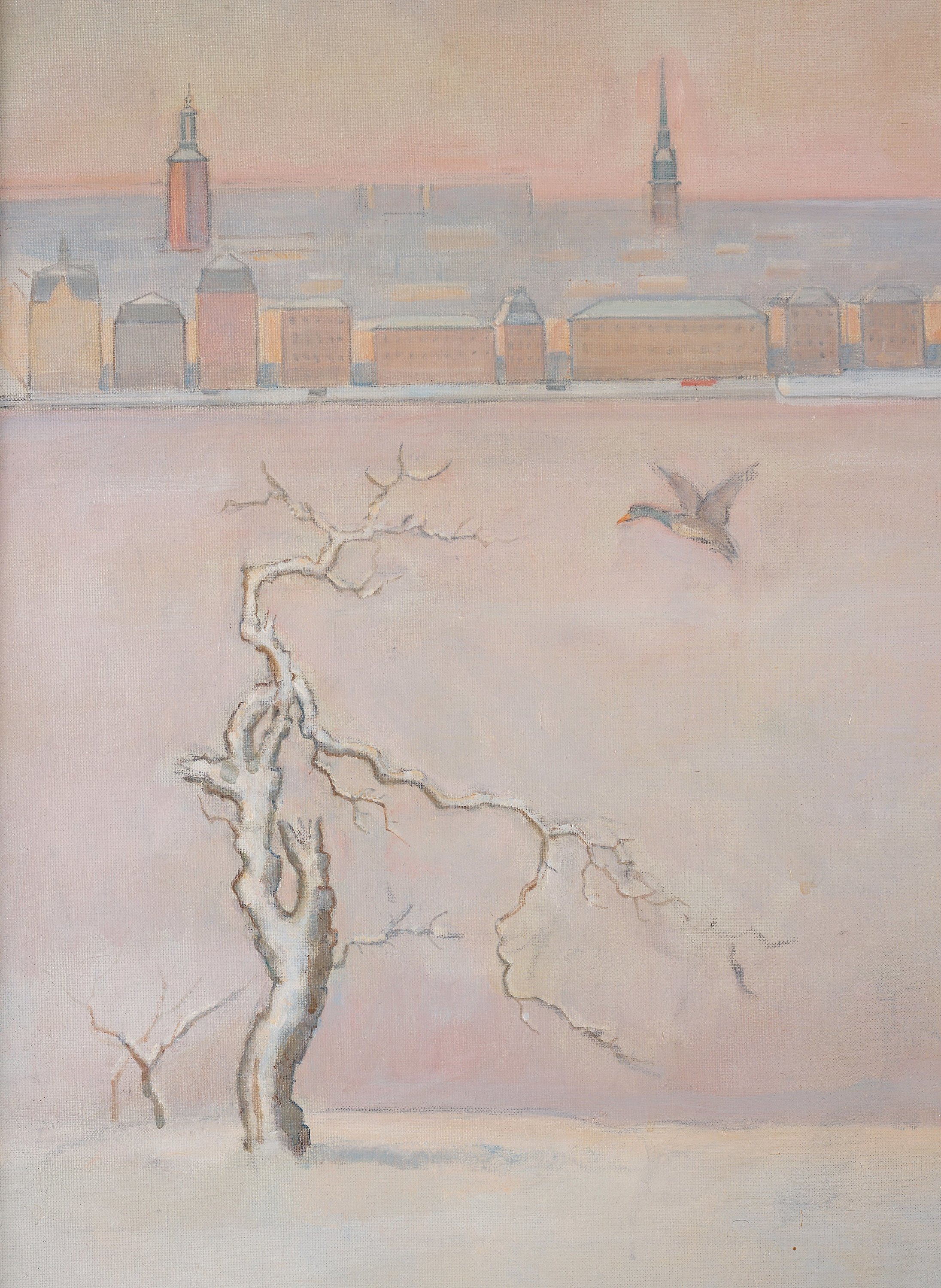 Einar Jolin, Winter in Stockholm. - Bukowskis