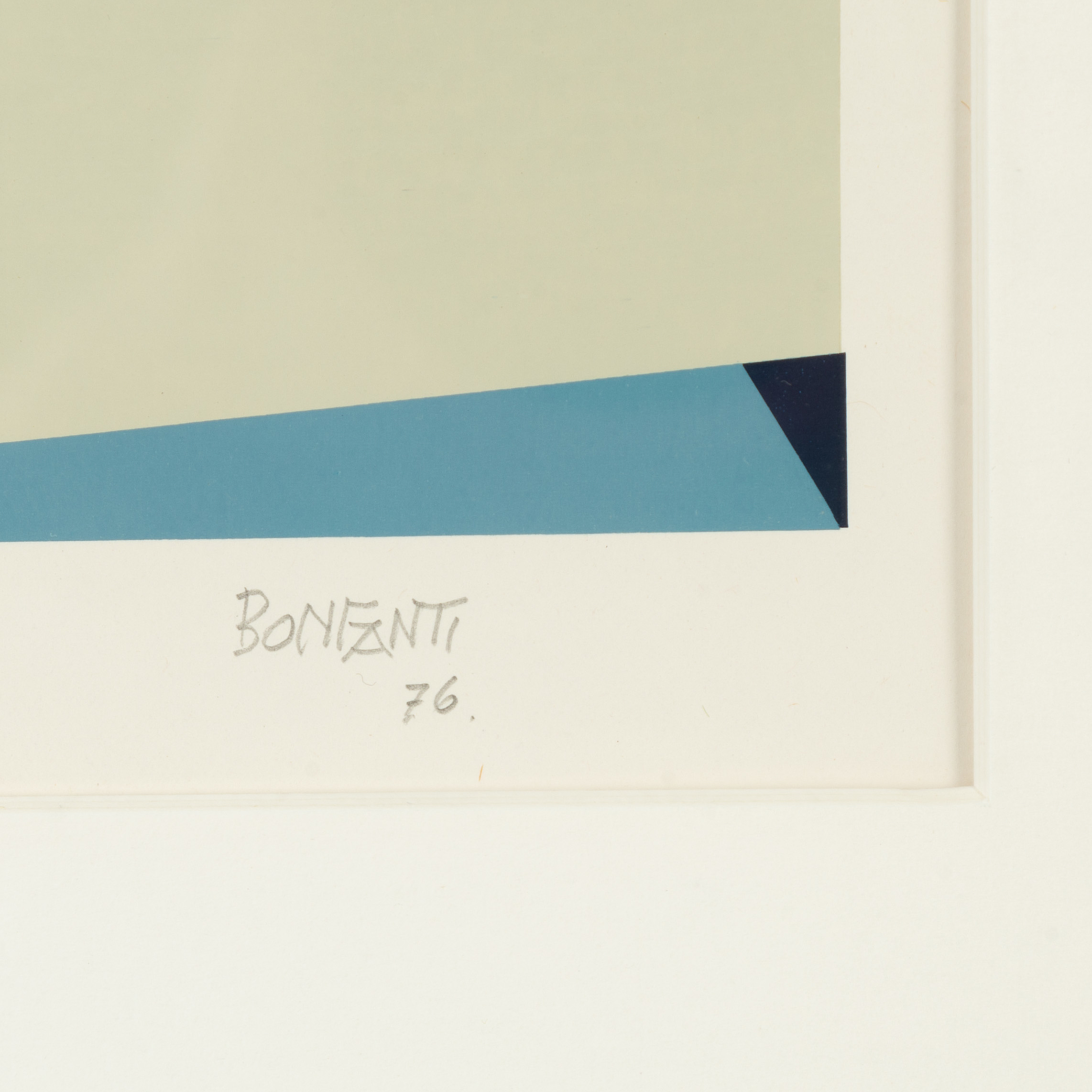 Arturo Bonfanti, silkscreen in colours, 1976, signed 91/140. - Bukowskis
