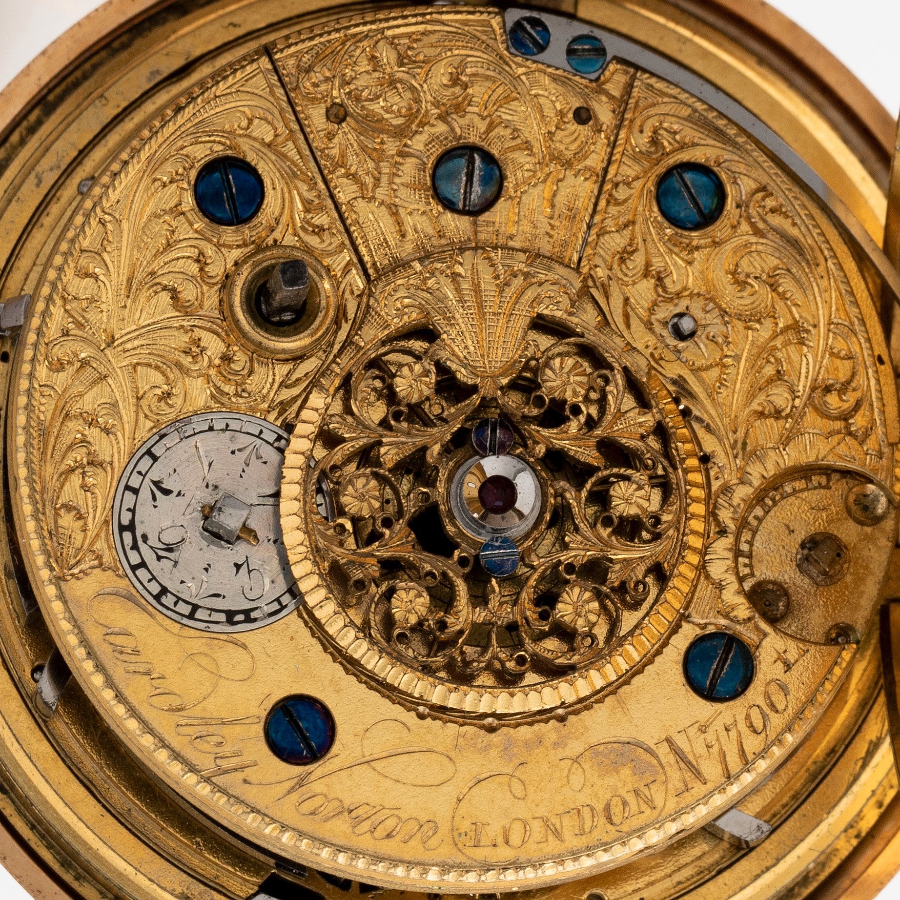 Eardley Norton (London 1760-94), "Calendar, Quarter Repeating", ca 1790 ...