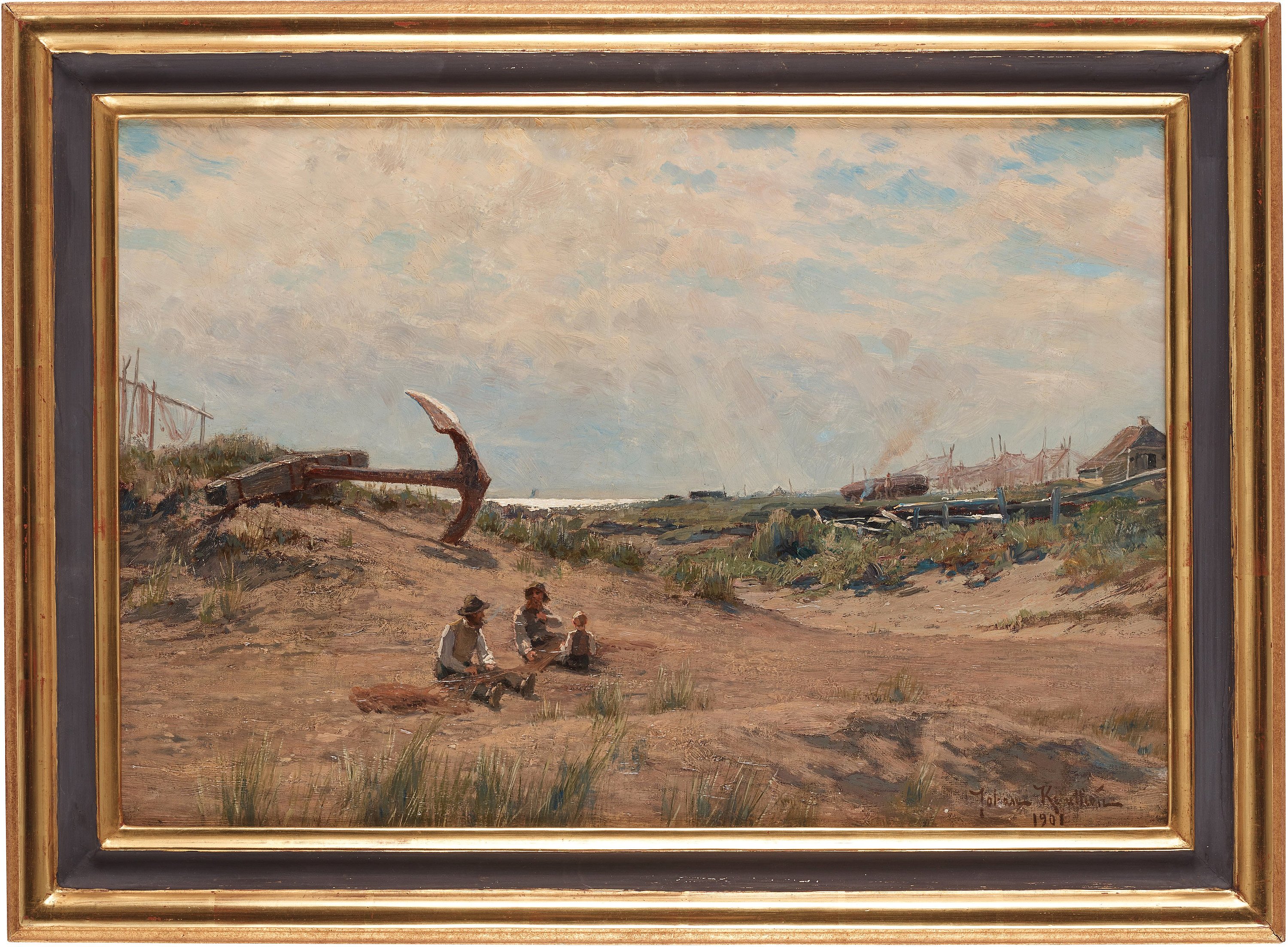 Johan Krouthén, Sand dunes. - Bukowskis