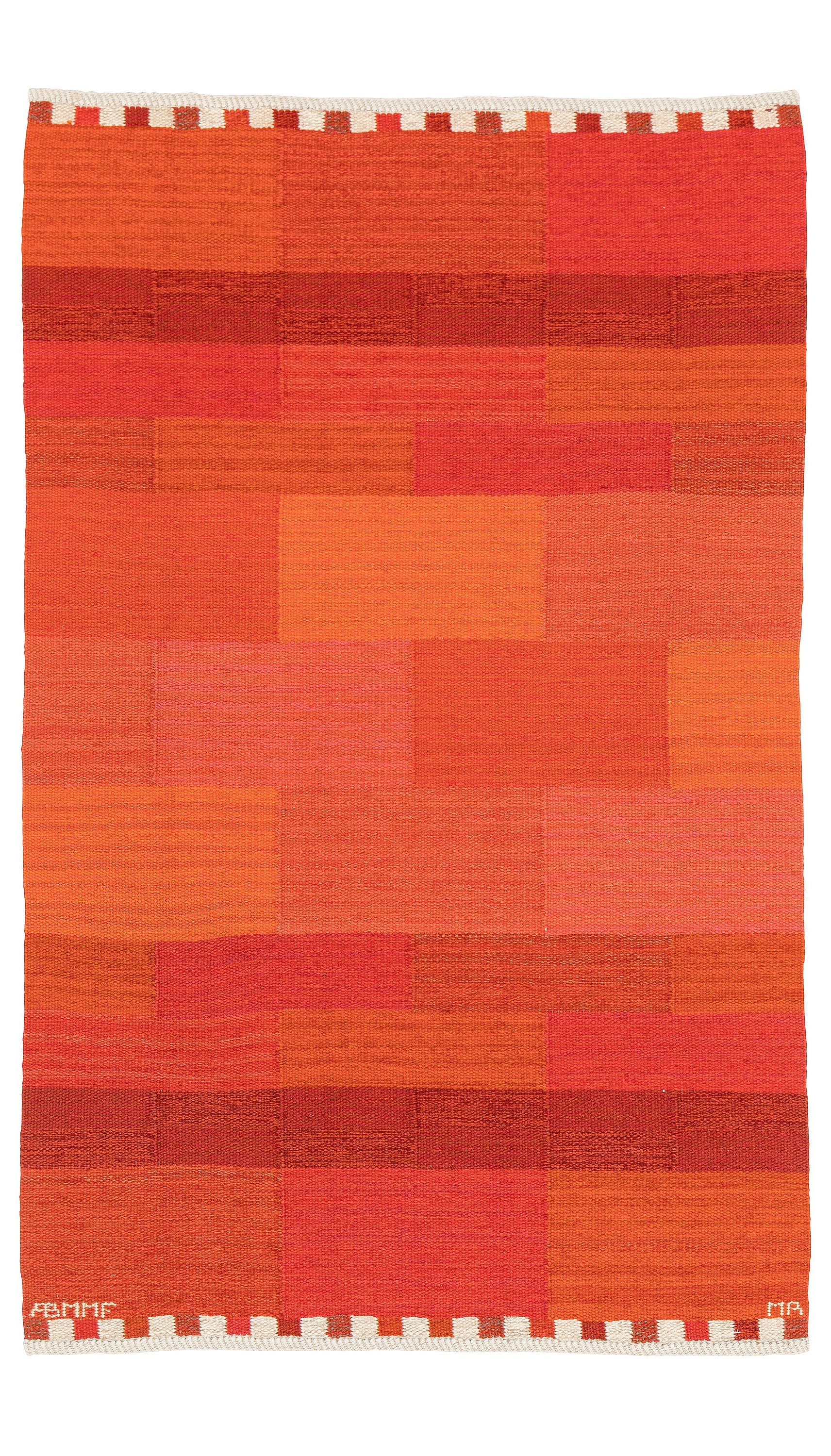 Marianne Richter Matta Muren R d R lakan Ca 186 X 117 Cm