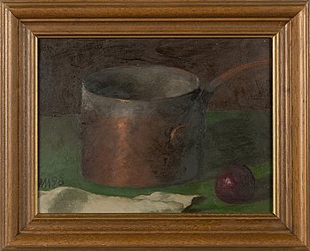 Olav Maran, olja på pannå, signerad och daterad -98. - Bukowskis