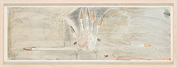 Jan Kenneth Weckman, mixed media, signed. - Bukowskis