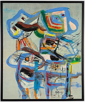 Imre Antonyi, olja på duk, signerad. - Bukowskis