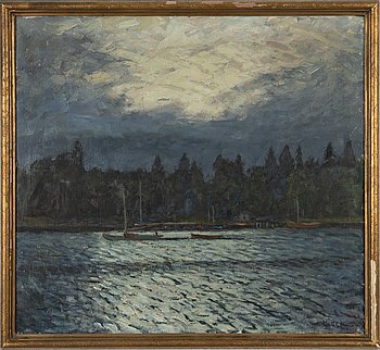 Gottfrid Kallstenius, oil on canvas, signed. - Bukowskis