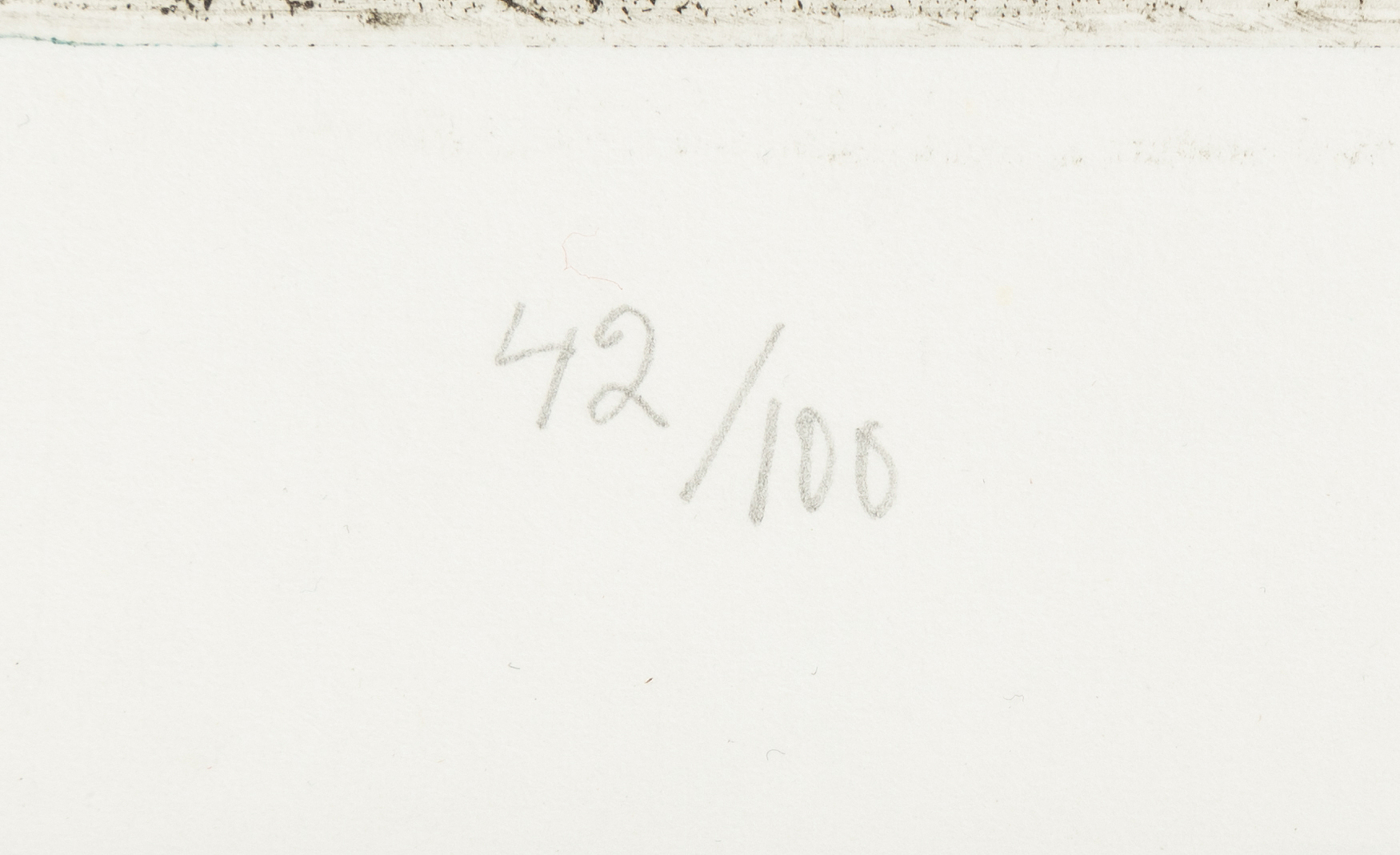 PG Thelander, etching in colour, 1977, signed 42/100. - Bukowskis