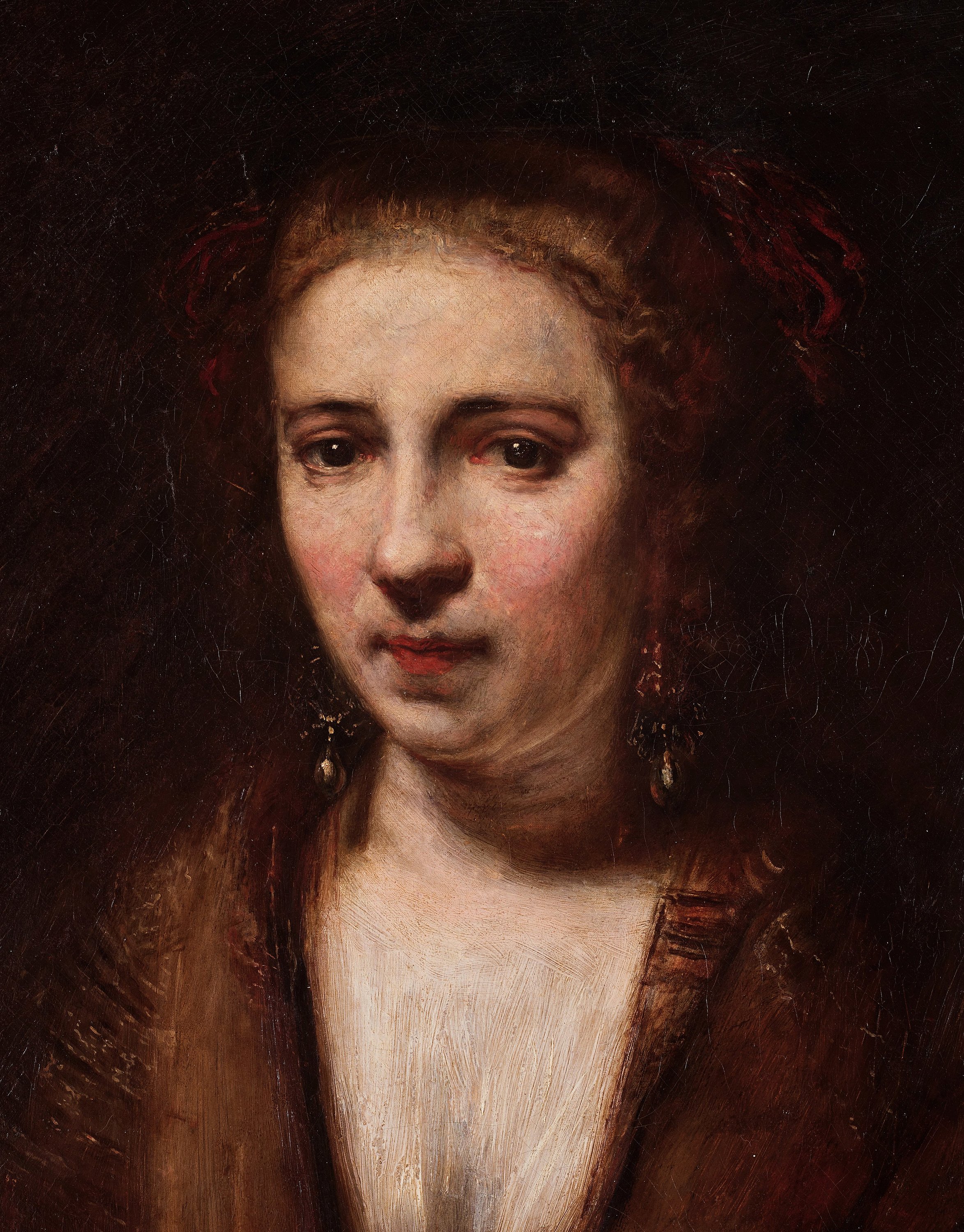 Rembrandt Harmensz van Rijn Hans efterföljd, "Hendrickje Stoffels ...