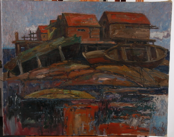 ZOIR, EMILE. Olja på duk, sign. - Bukowskis