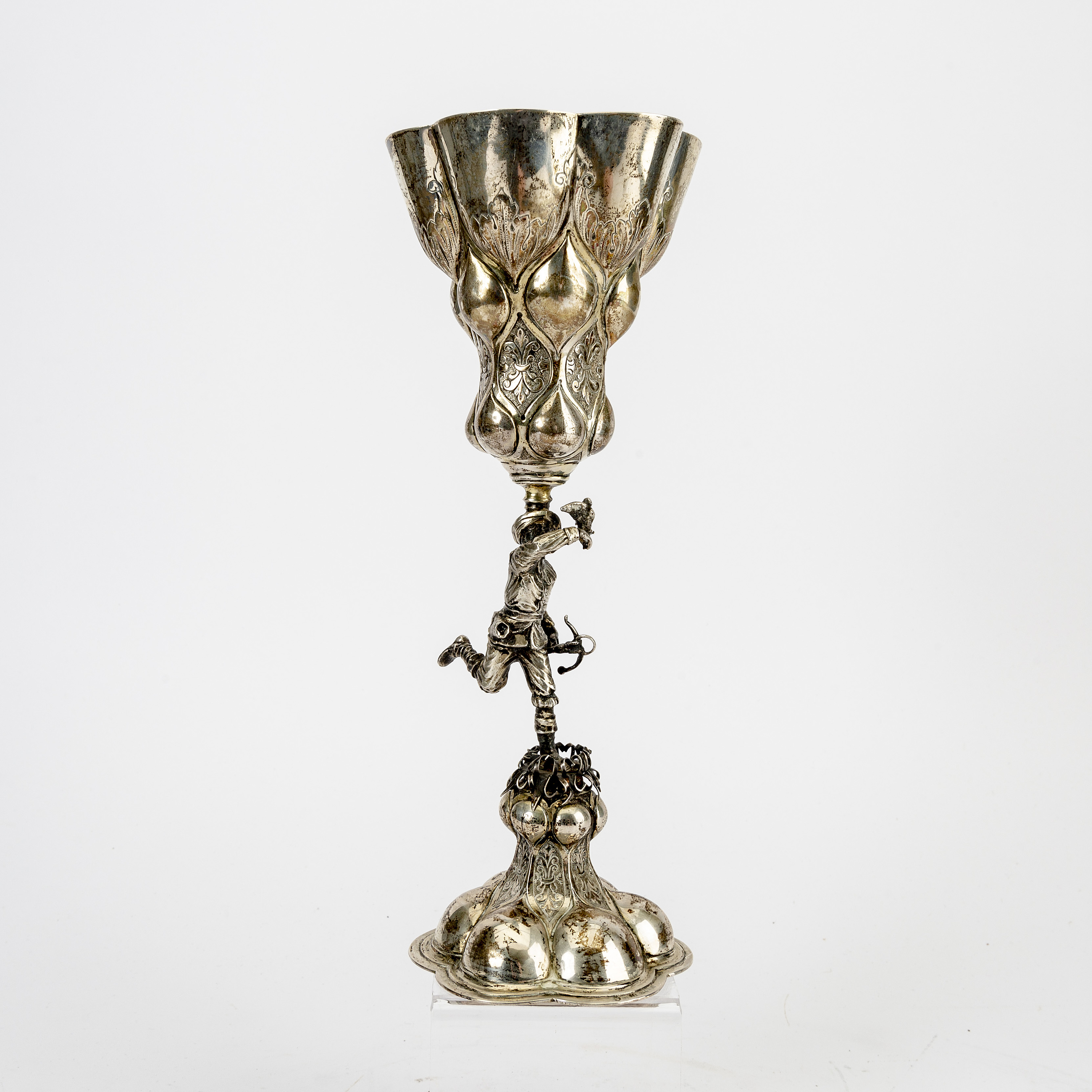 A Swedish 20th century silver cup mark of R Ericson Malmö 1939, weight ...