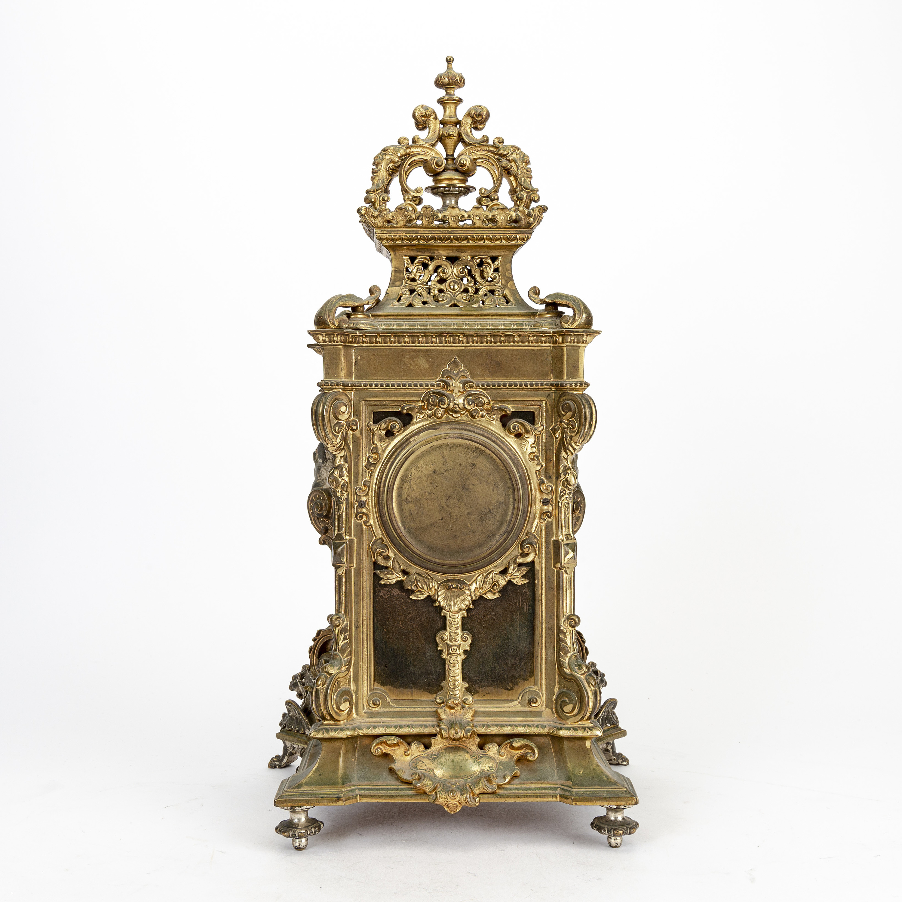 A Neo Renaissance table clock around 1900. - Bukowskis