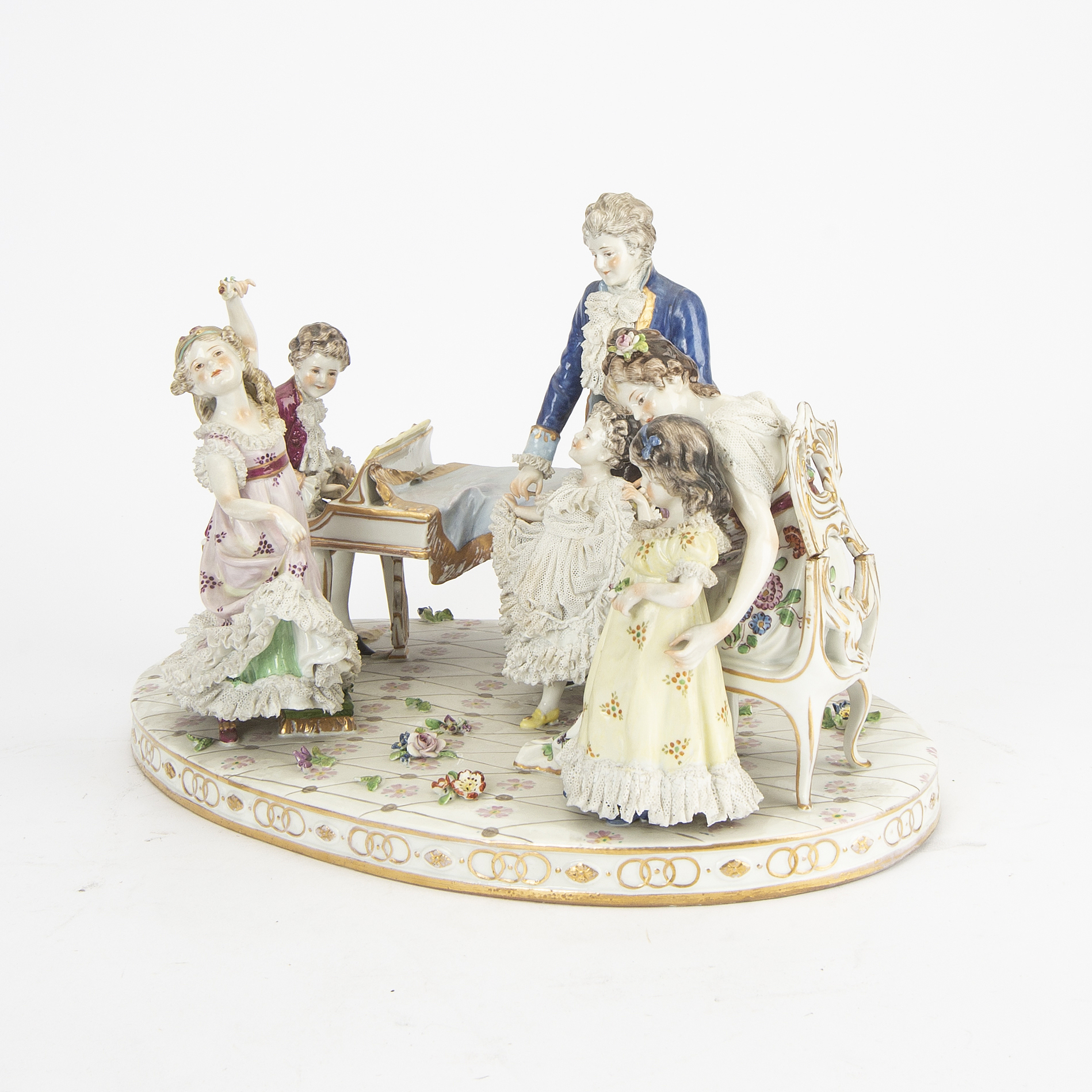 A German porcelain figurine first half of the 20th century. - Bukowskis