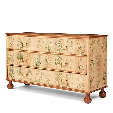 Josef Frank, a chest of drawers / sideboard 'Flora', Svenskt Tenn ...
