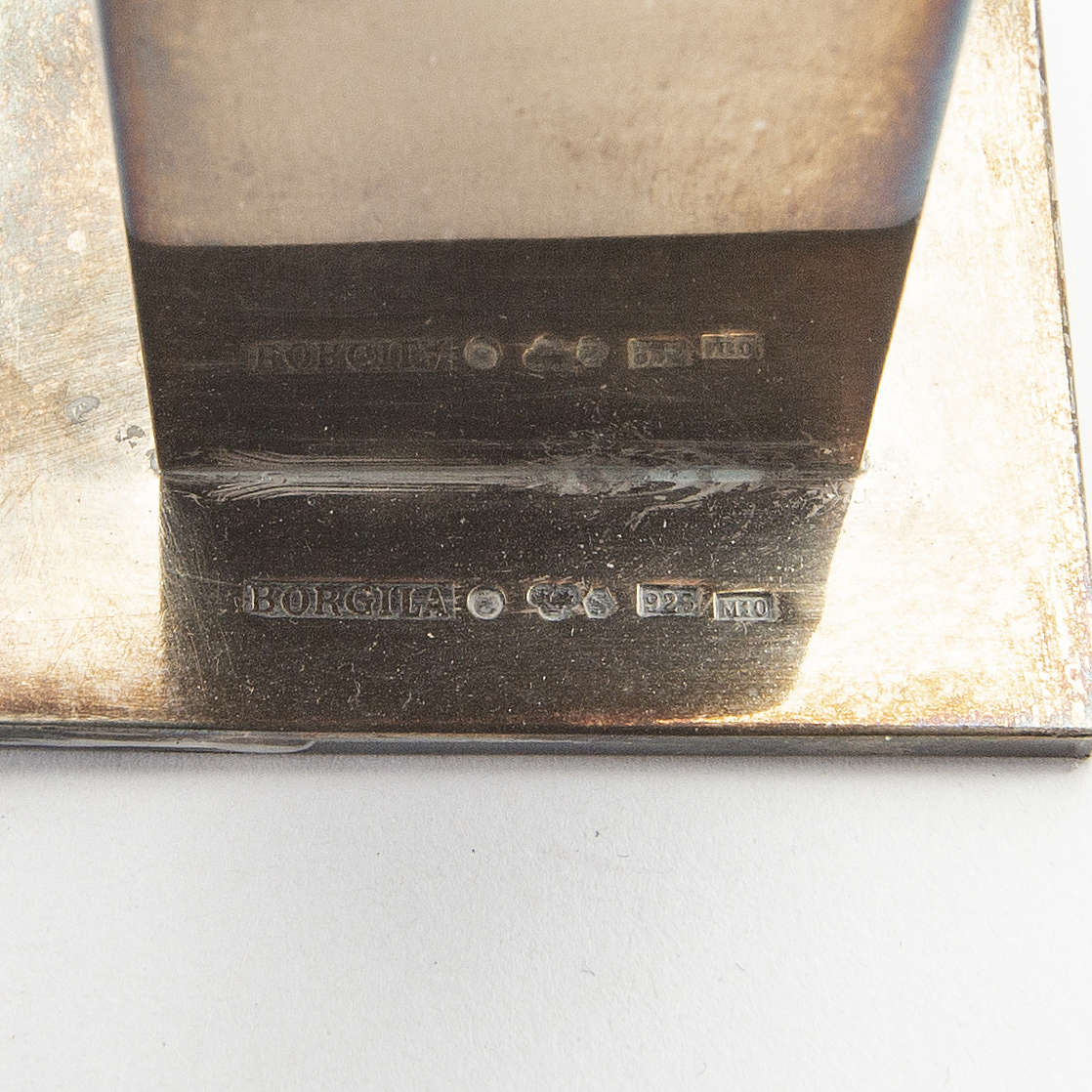 Atelier Borgila, skulptur, silver Stockholm 1986. - Bukowskis