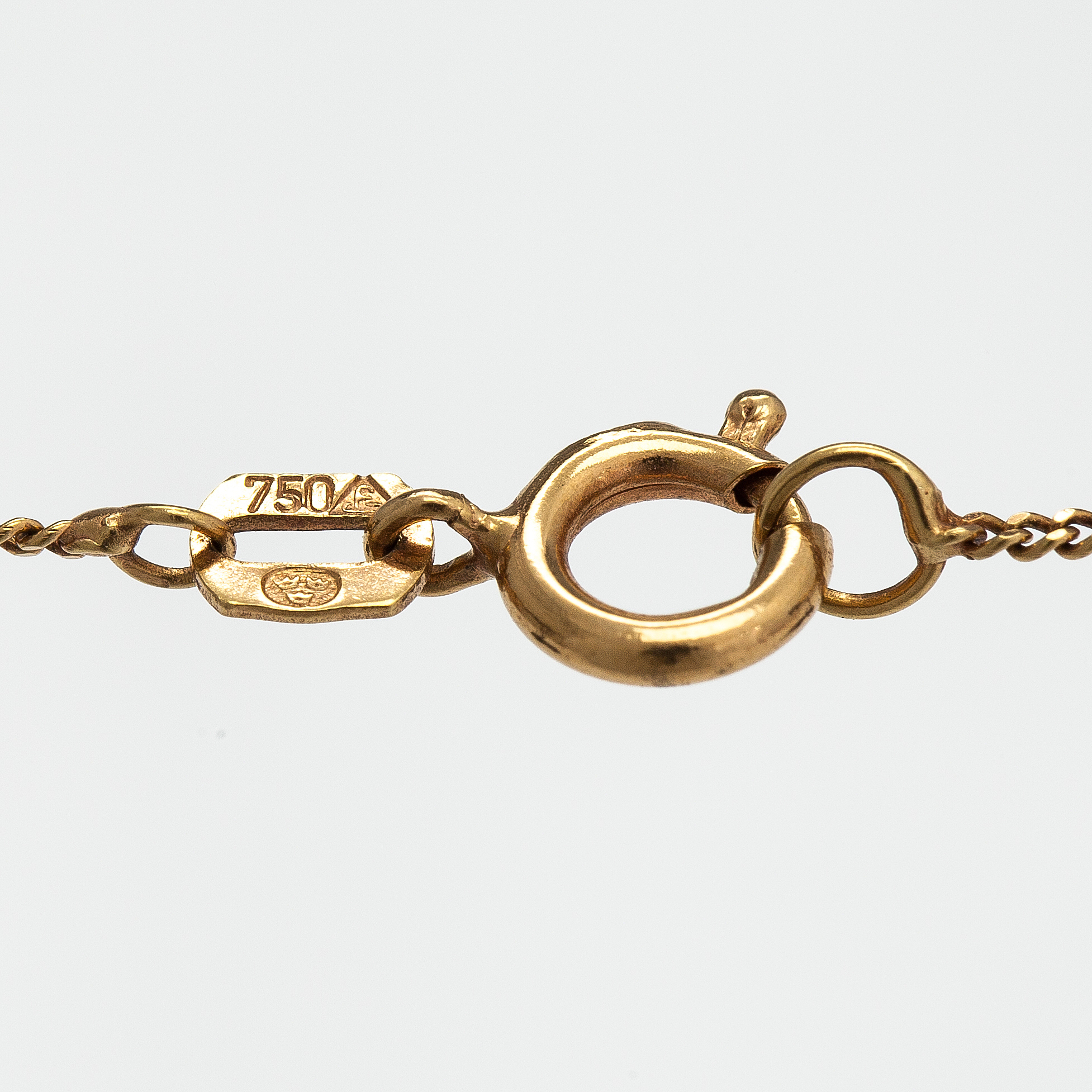 Liisa Vitali, Halsband "Leppäkerttu", 14K guld. Westerback, Helsingfors 1971. - Bukowskis