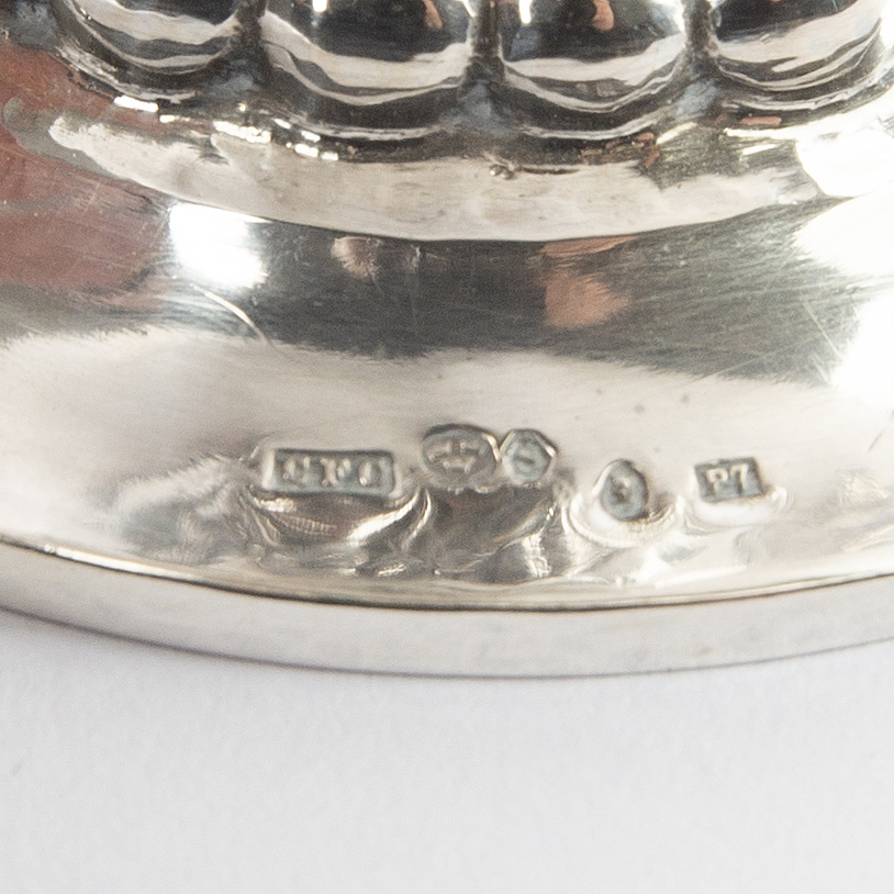 A 20th century pair of sivler suger bowls mark of CF Carlman Stockholm ...