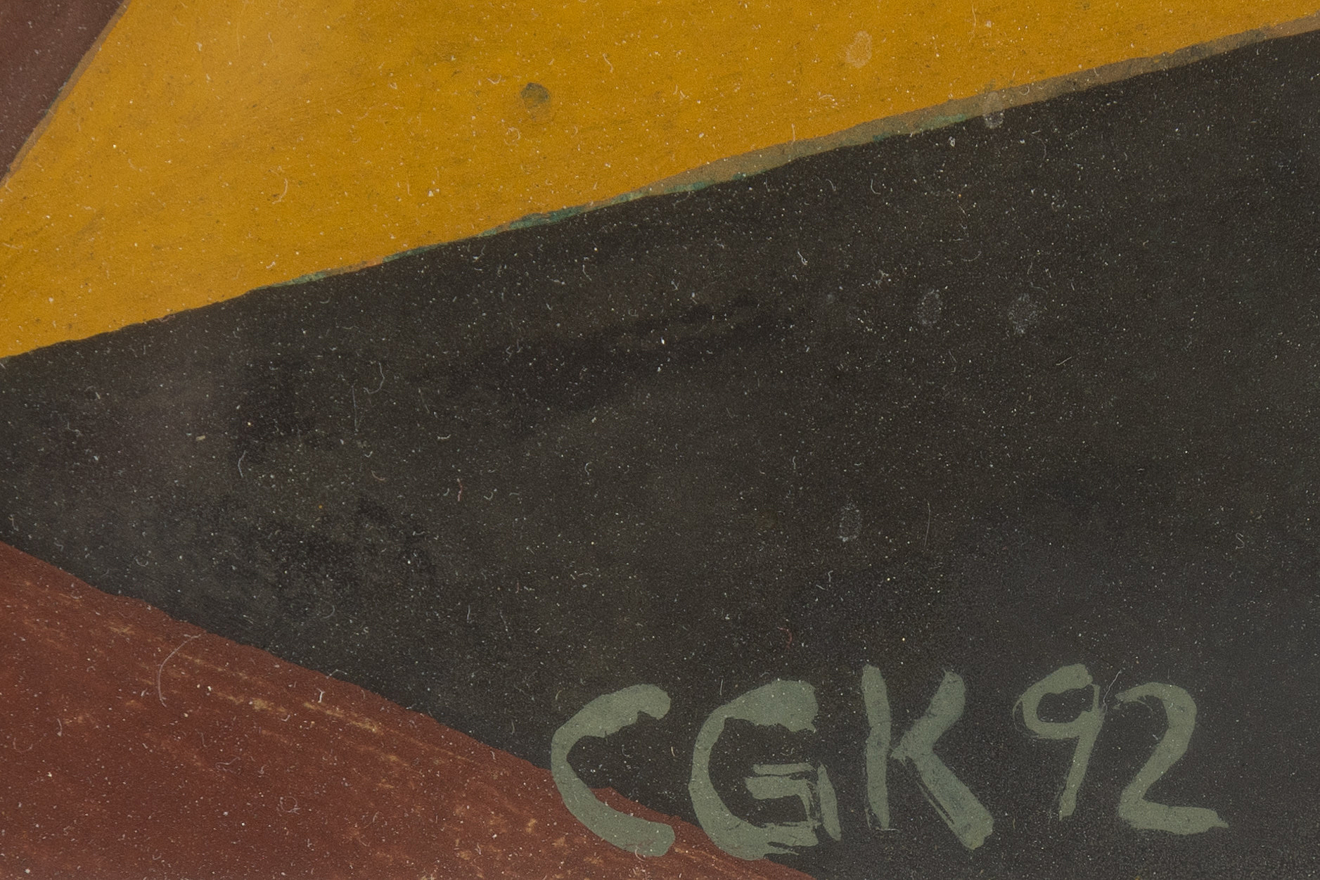 C Göran Karlsson, tempera, signerad CGK och daterad 92. - Bukowskis