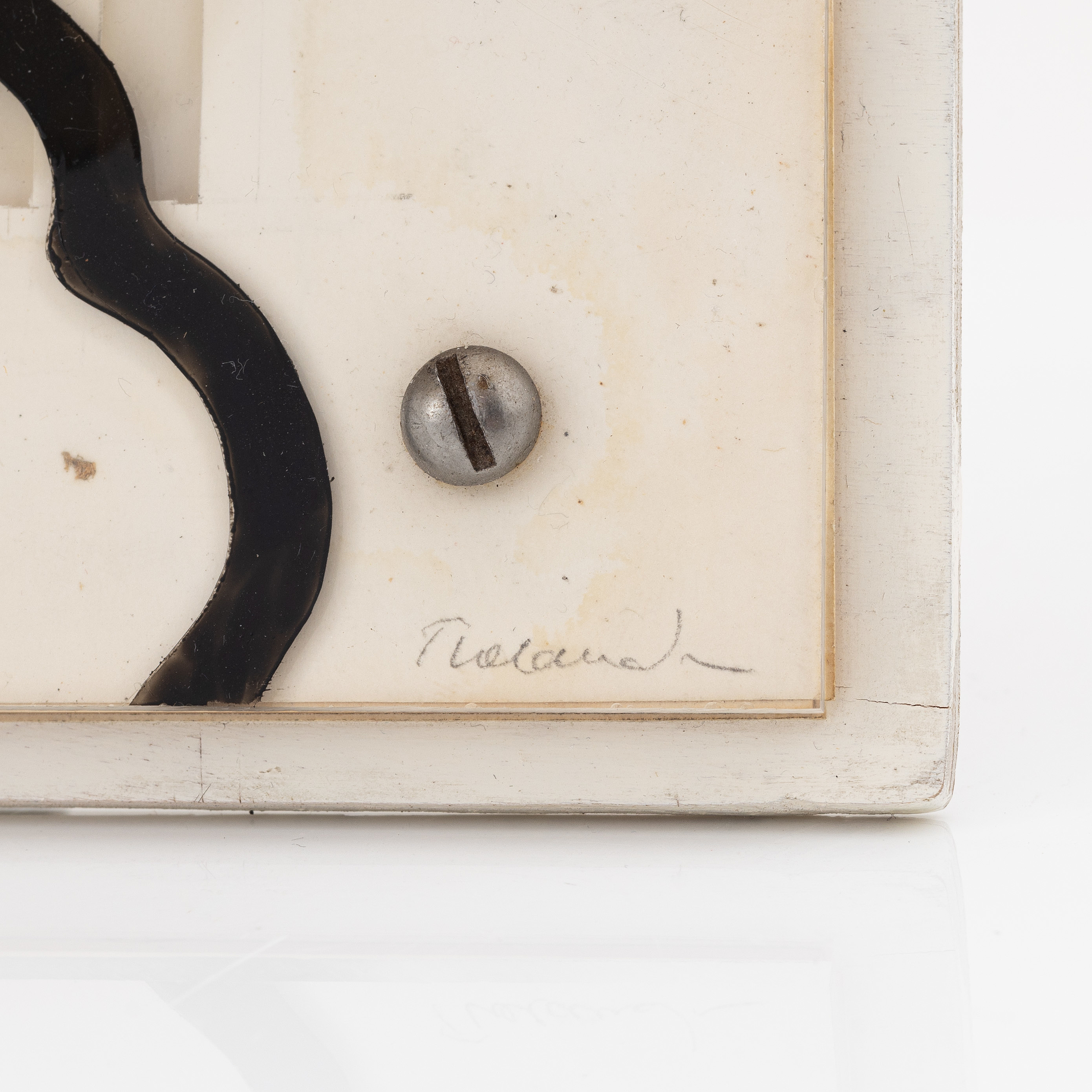 PG Thelander, relief, mixed media, signed. - Bukowskis