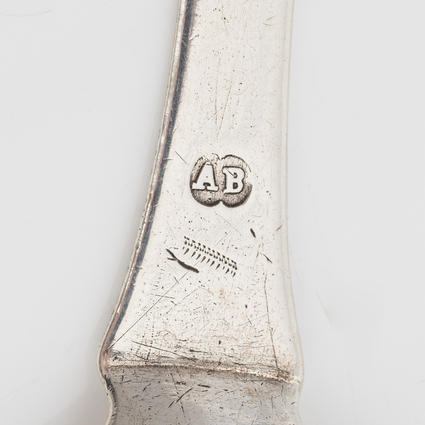 A Norwegian Silver Spoon, mark of Anders Brun, Halden circa 1721 ...