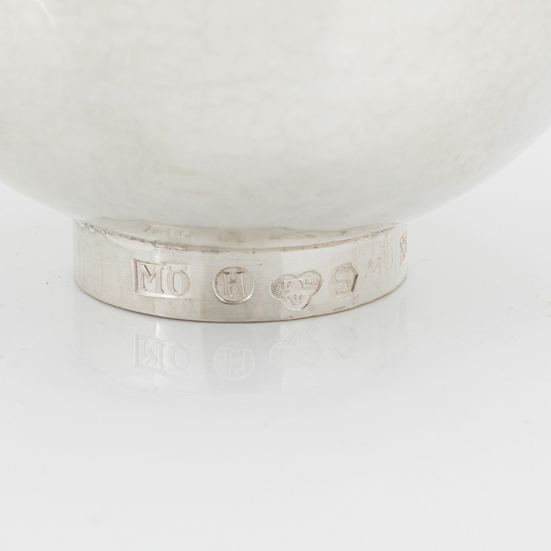 Martin Öhman, skål, silver, Halmstad 1972. - Bukowskis
