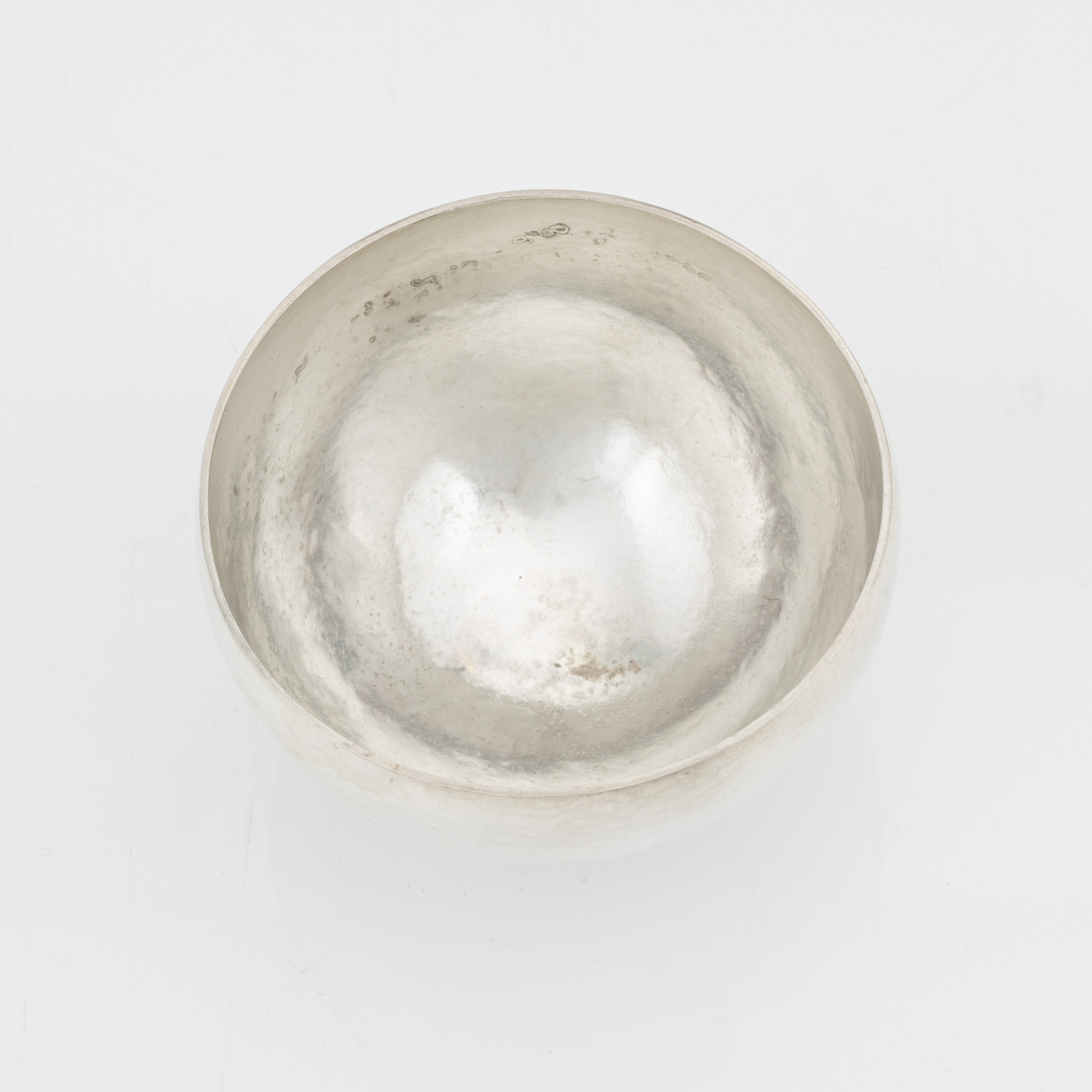 Martin Öhman, skål, silver, Halmstad 1972. - Bukowskis