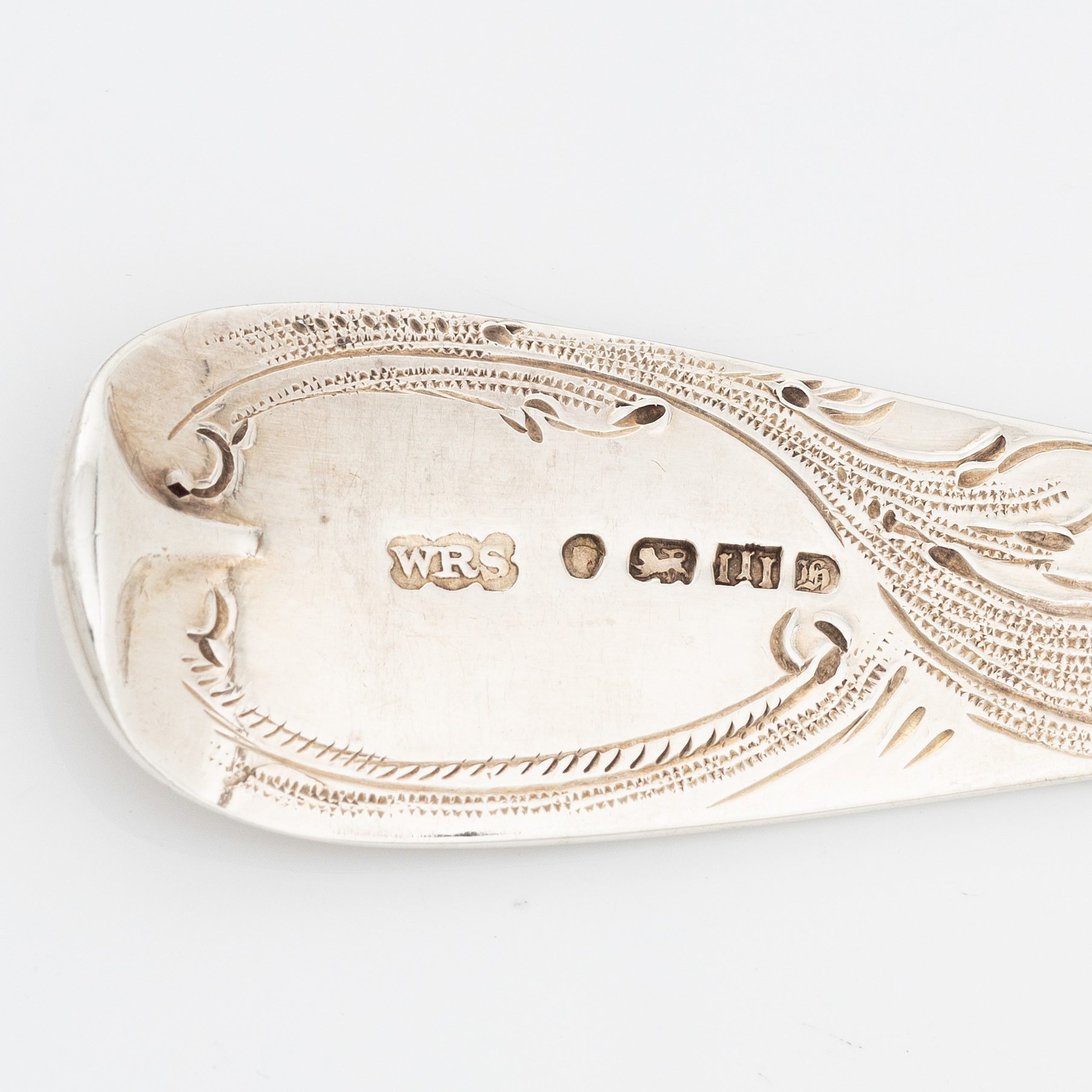 William Rawlings Sobey, serveringsskedar, 4 st, silver, Exeter 1844 ...