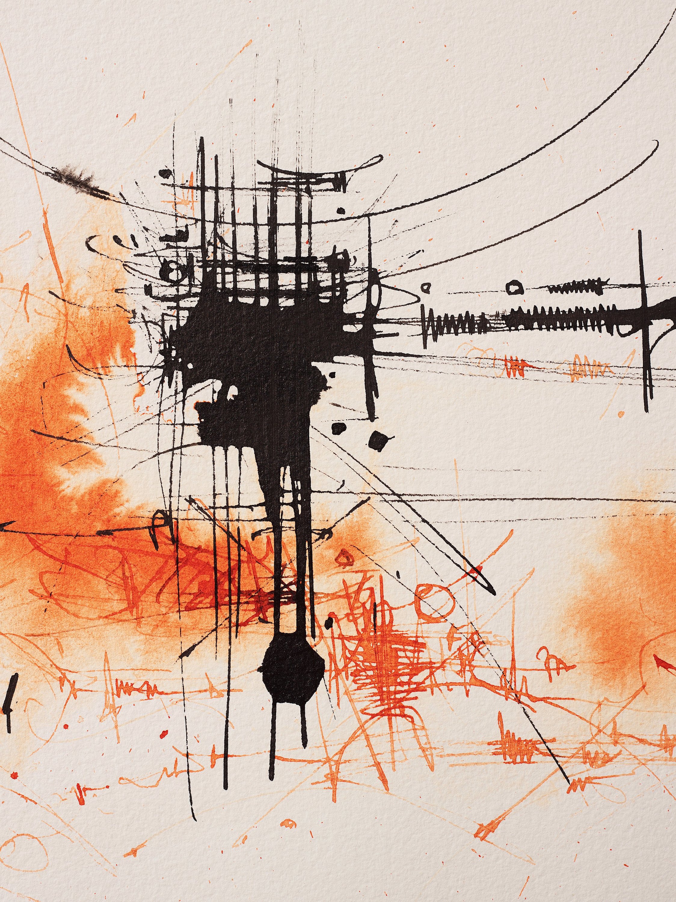 Georges Mathieu, Untitled. - Bukowskis