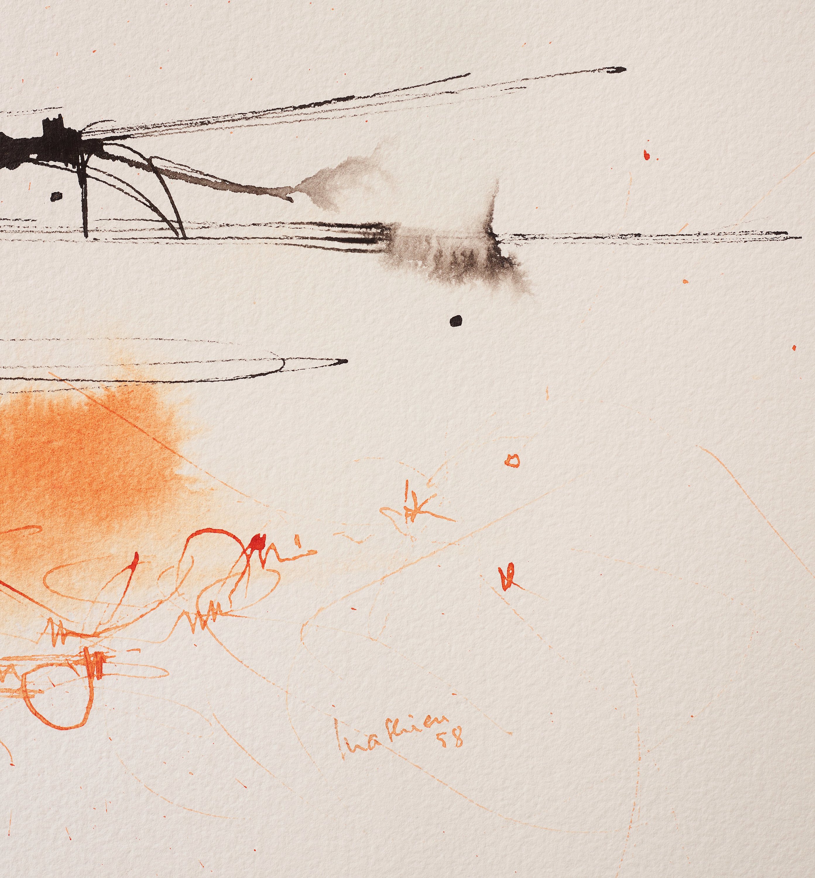 Georges Mathieu, Untitled. - Bukowskis