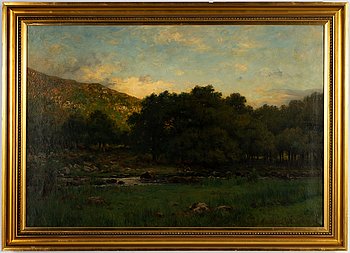 Émile Renouf, oilon canvas, signed. - Bukowskis