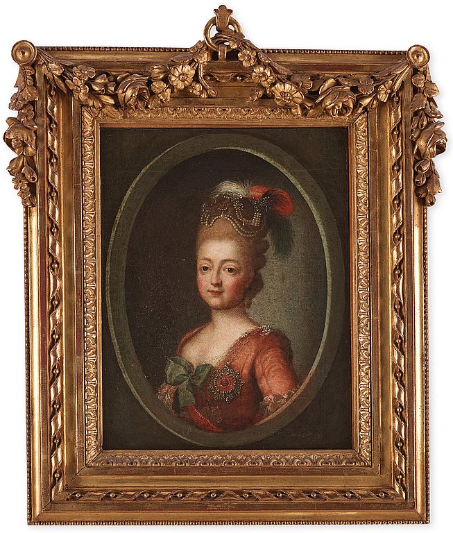 Alexander Roslin Circle of, "Maria Feodorovna" (1759-1828) (Sophie ...